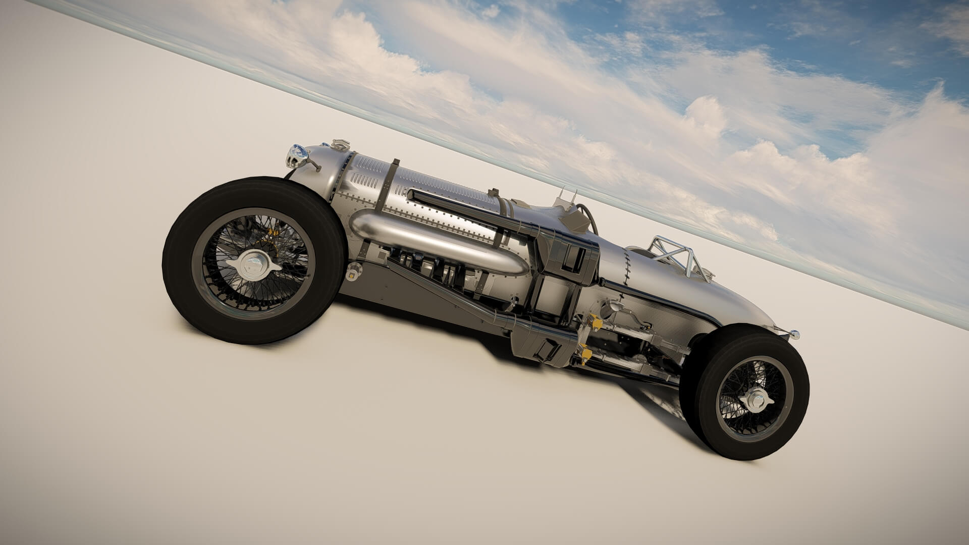 Napier Railton 1933 - 3D Model by AlphaGroup