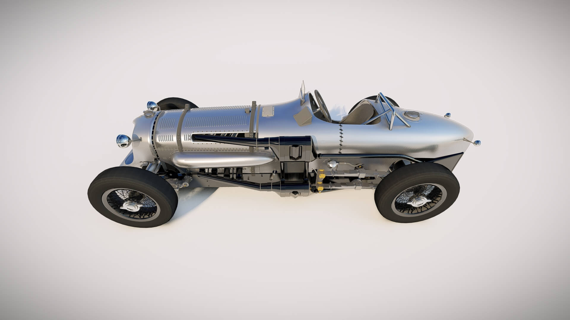 Napier Railton 1933 - 3D Model by AlphaGroup