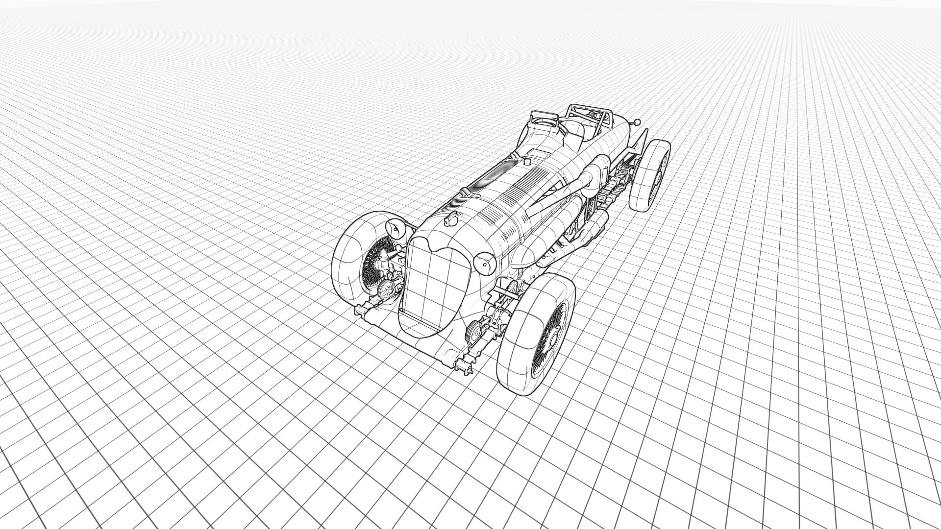 Napier Railton 1933 - 3D Model by AlphaGroup