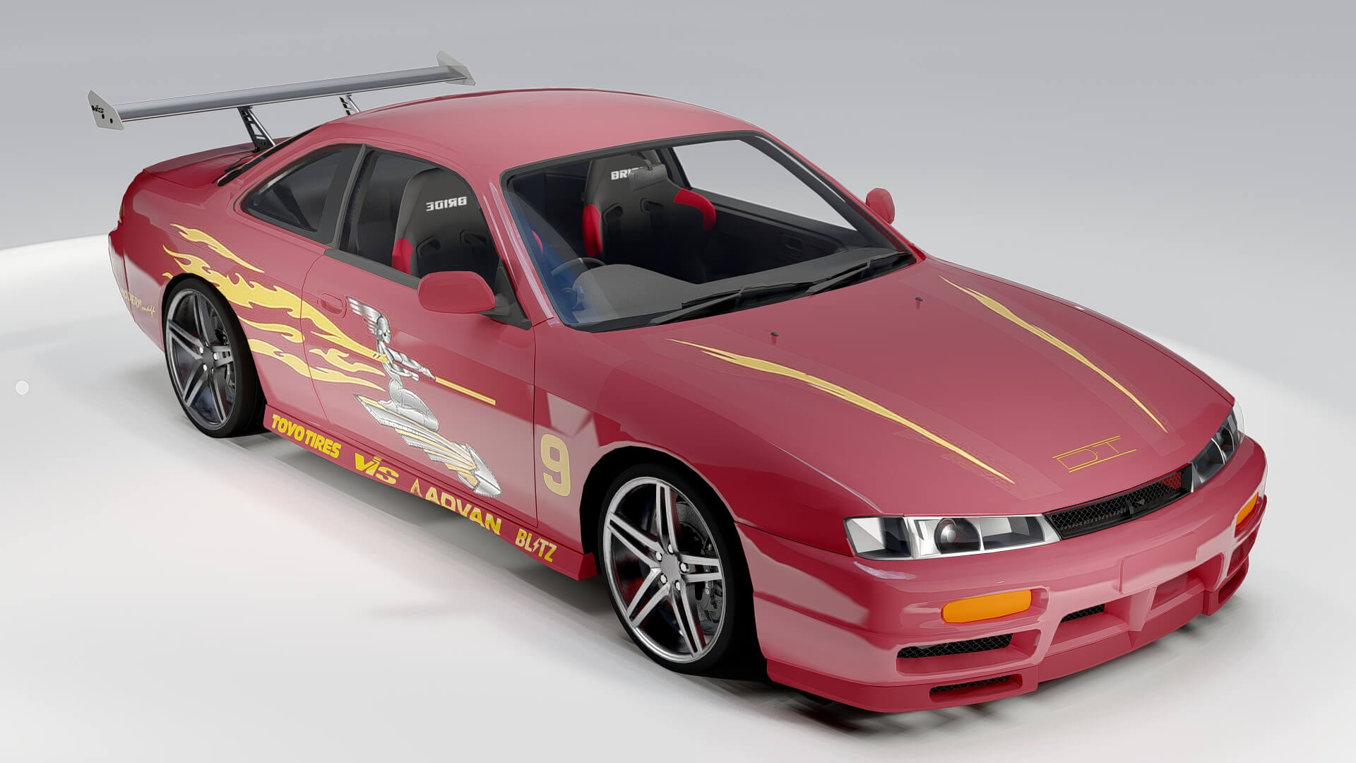 Nissan 240Sx 1997 Fast and Furious - 3D Model by AlphaGroup