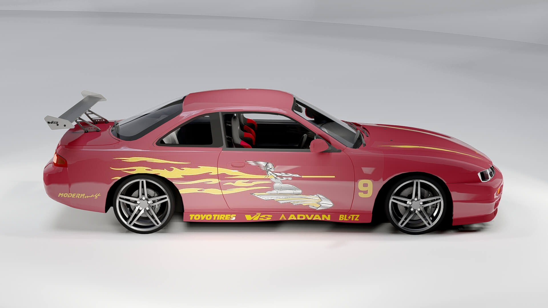Nissan 240Sx 1997 Fast and Furious - 3D Model by AlphaGroup