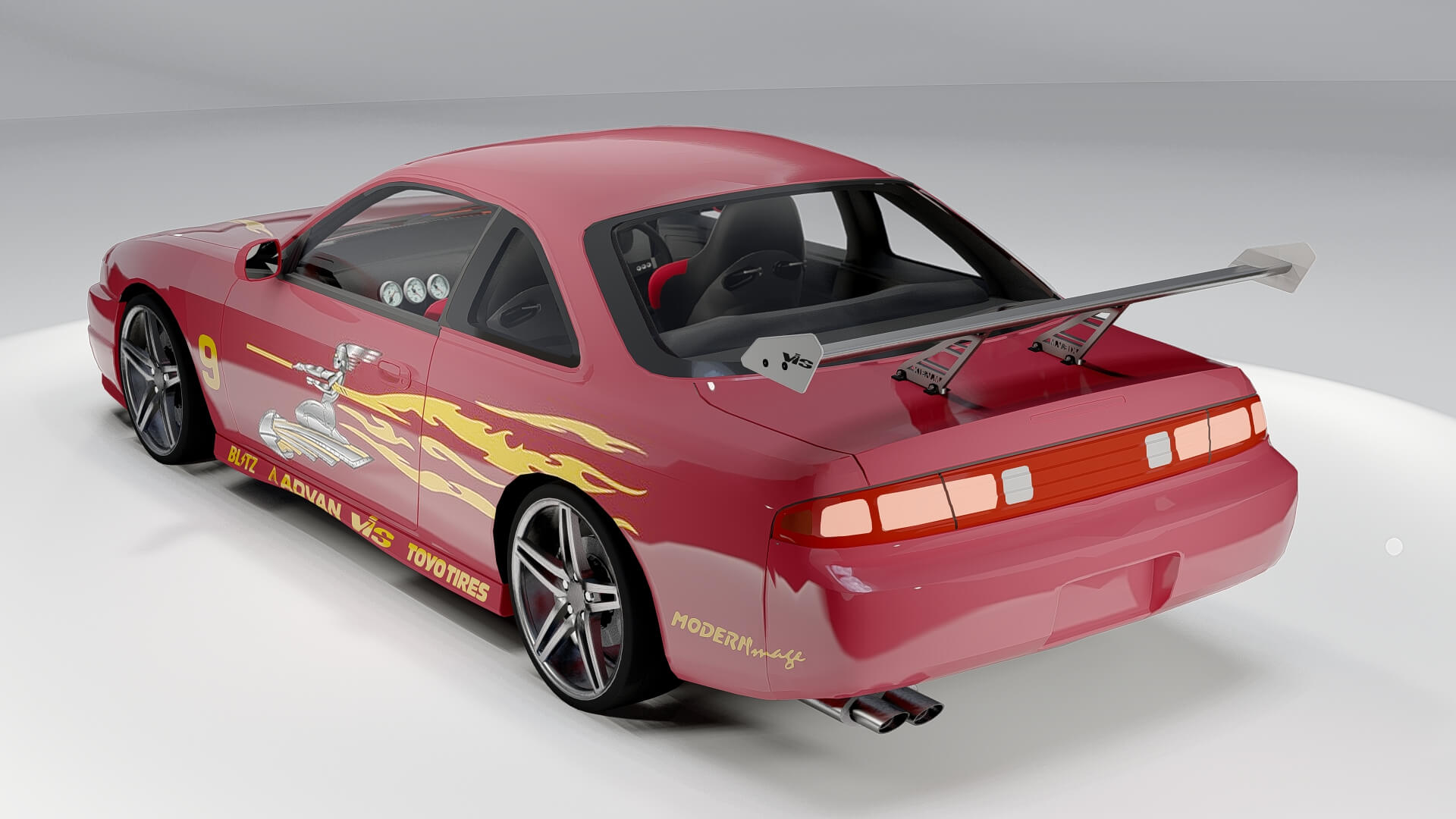 Nissan 240Sx 1997 Fast and Furious - 3D Model by AlphaGroup