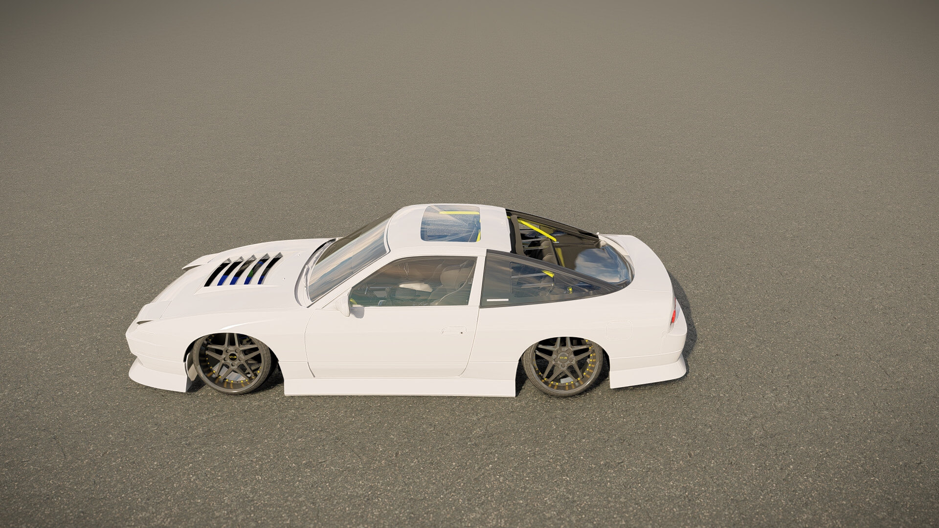 Nissan 240Sx Tuned - 3D Model by AlphaGroup