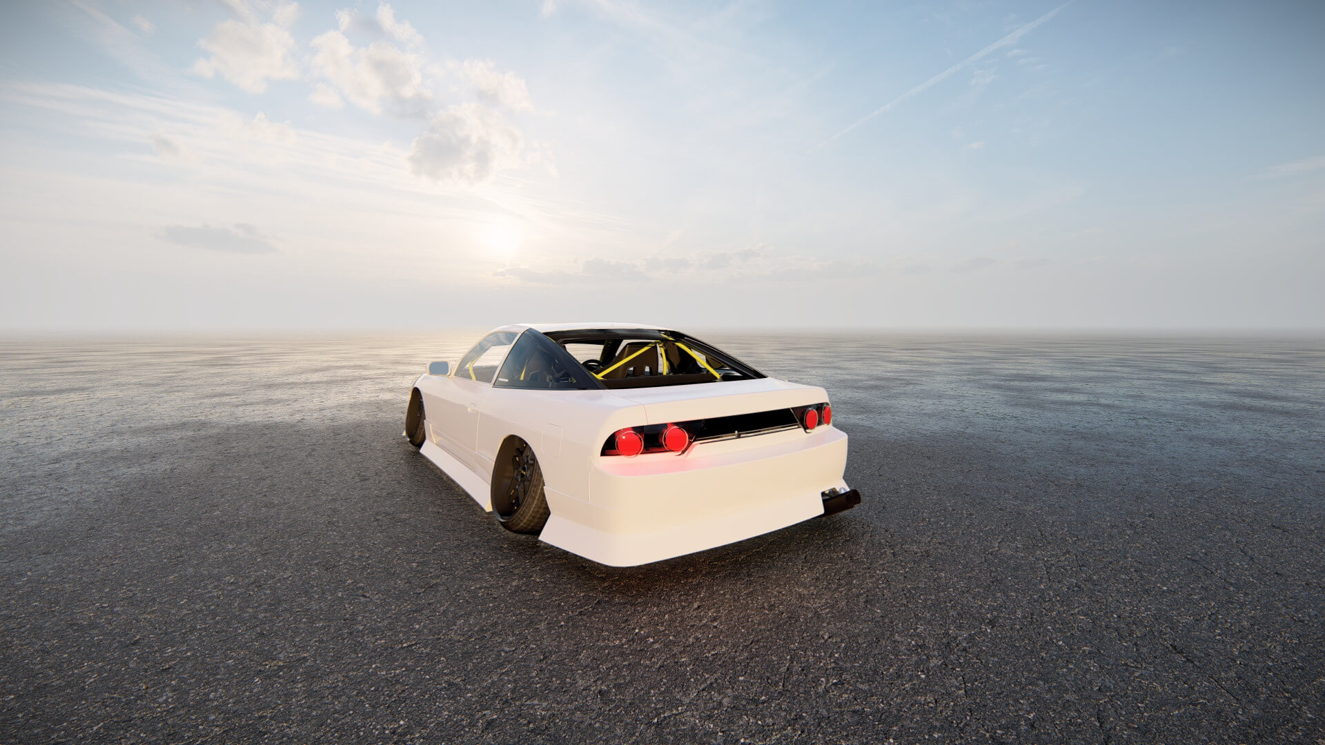 Nissan 240Sx Tuned - 3D Model by AlphaGroup