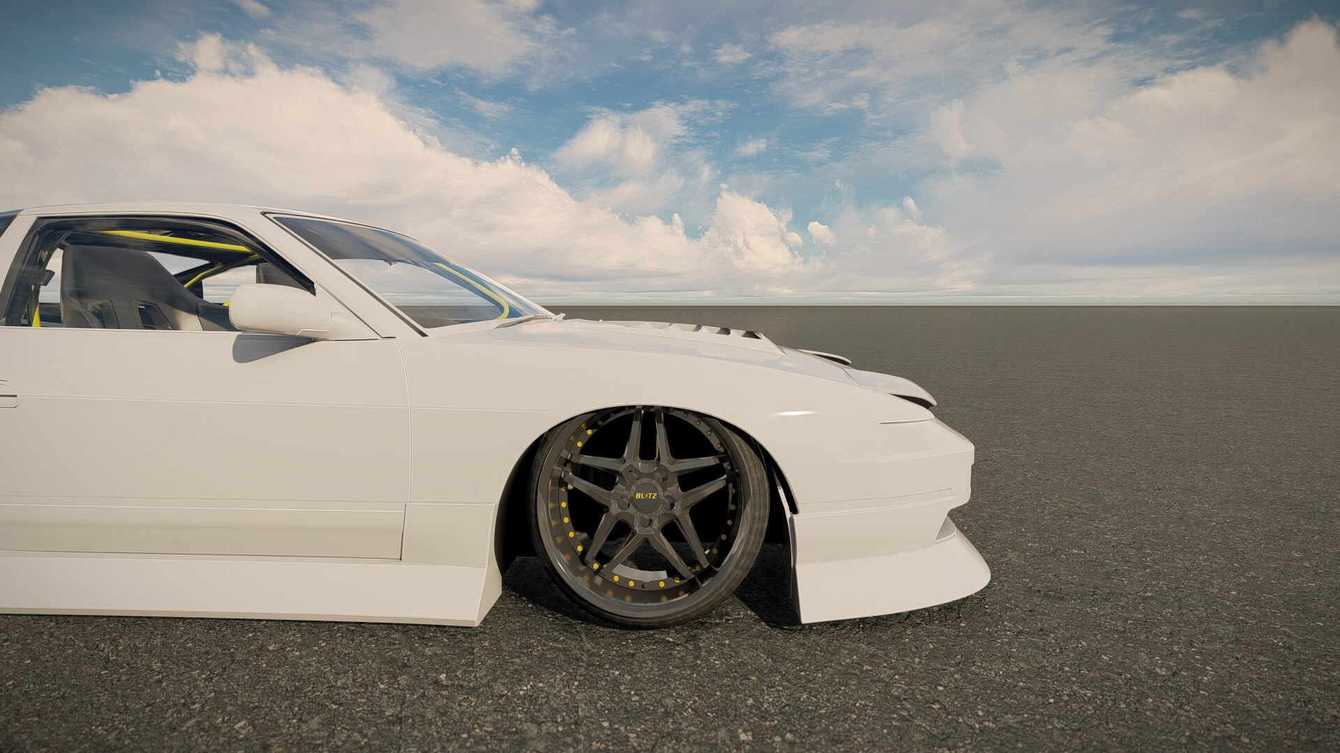 Nissan 240Sx Tuned - 3D Model by AlphaGroup