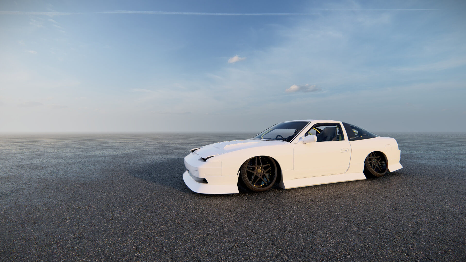 Nissan 240Sx Tuned - 3D Model by AlphaGroup