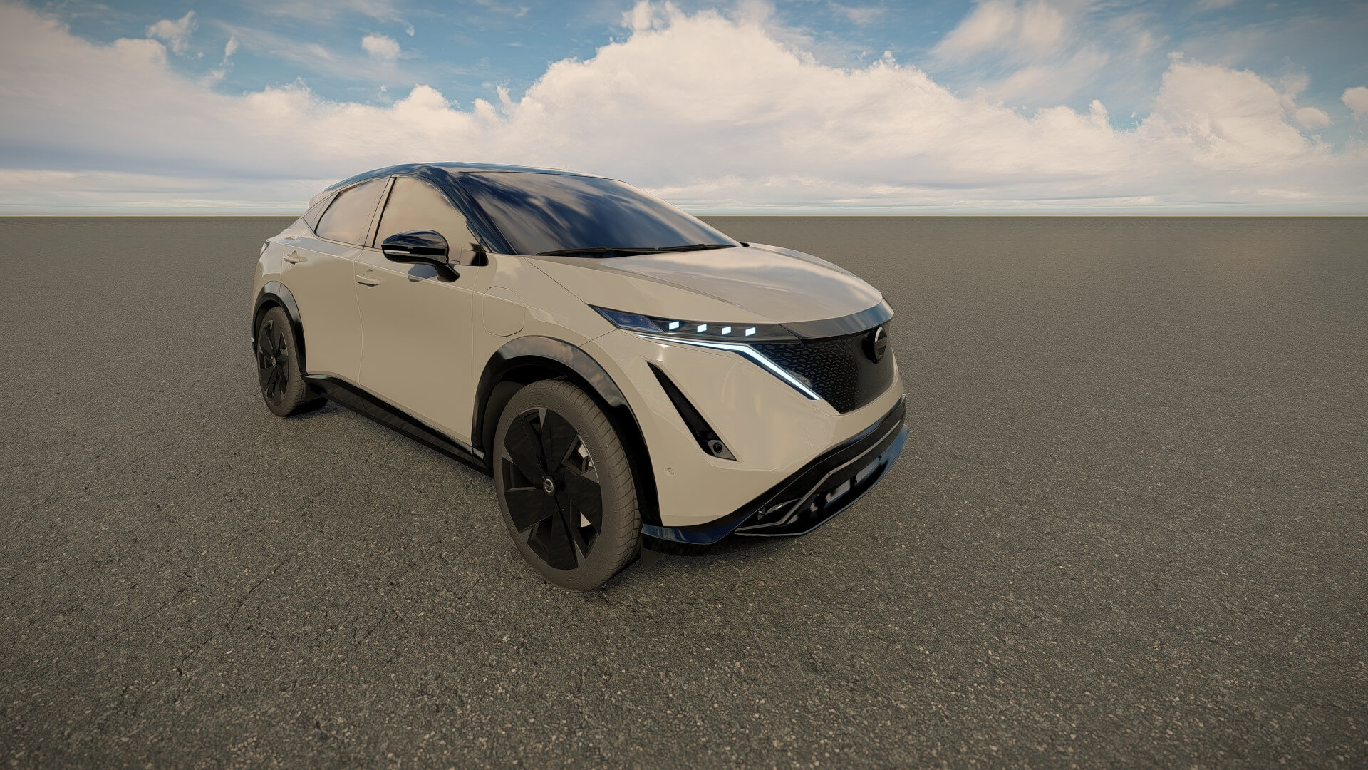 Nissan Ariya 2022 - 3D Model by AlphaGroup