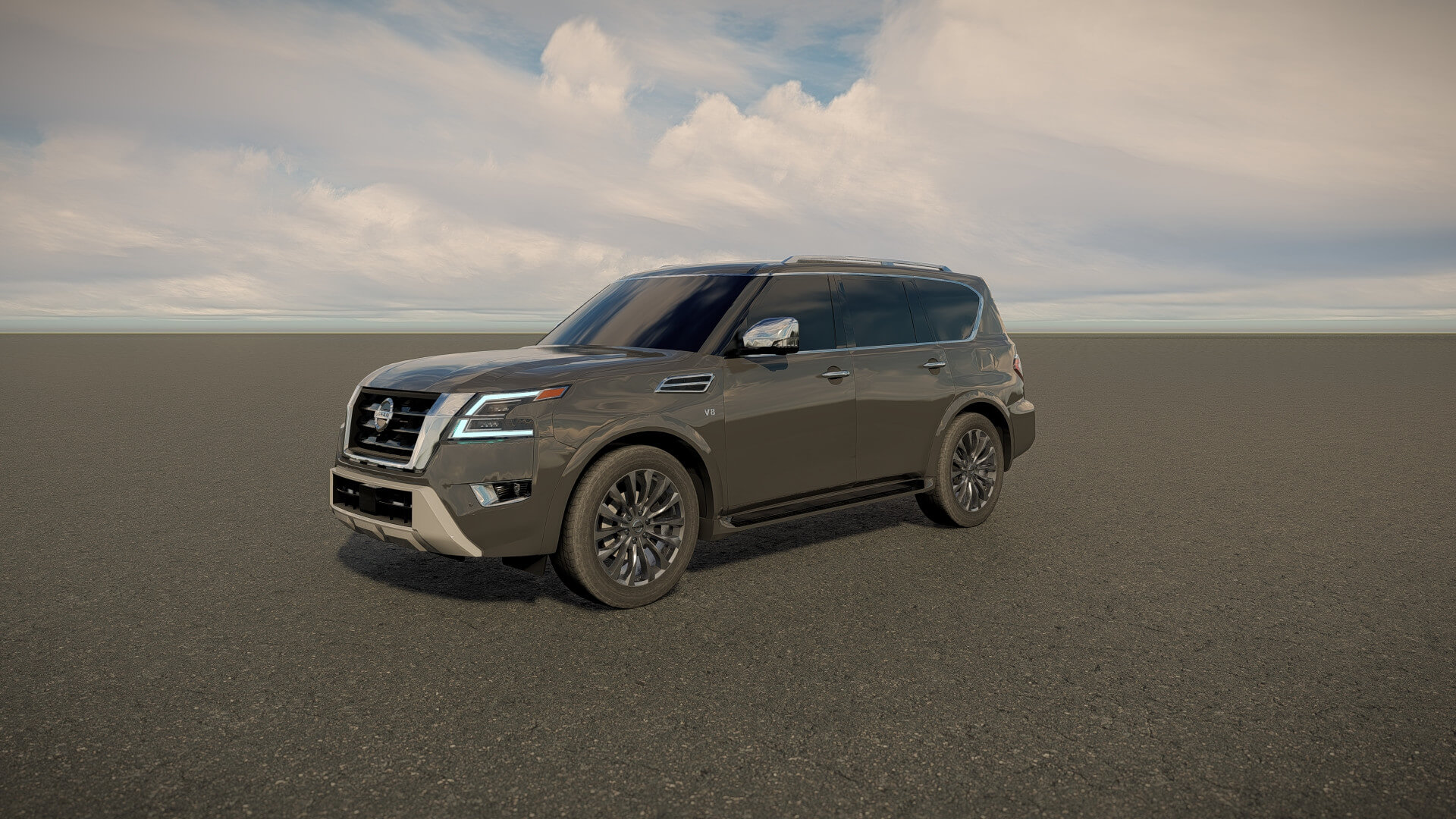Nissan Armada 2022 - 3D Model by AlphaGroup