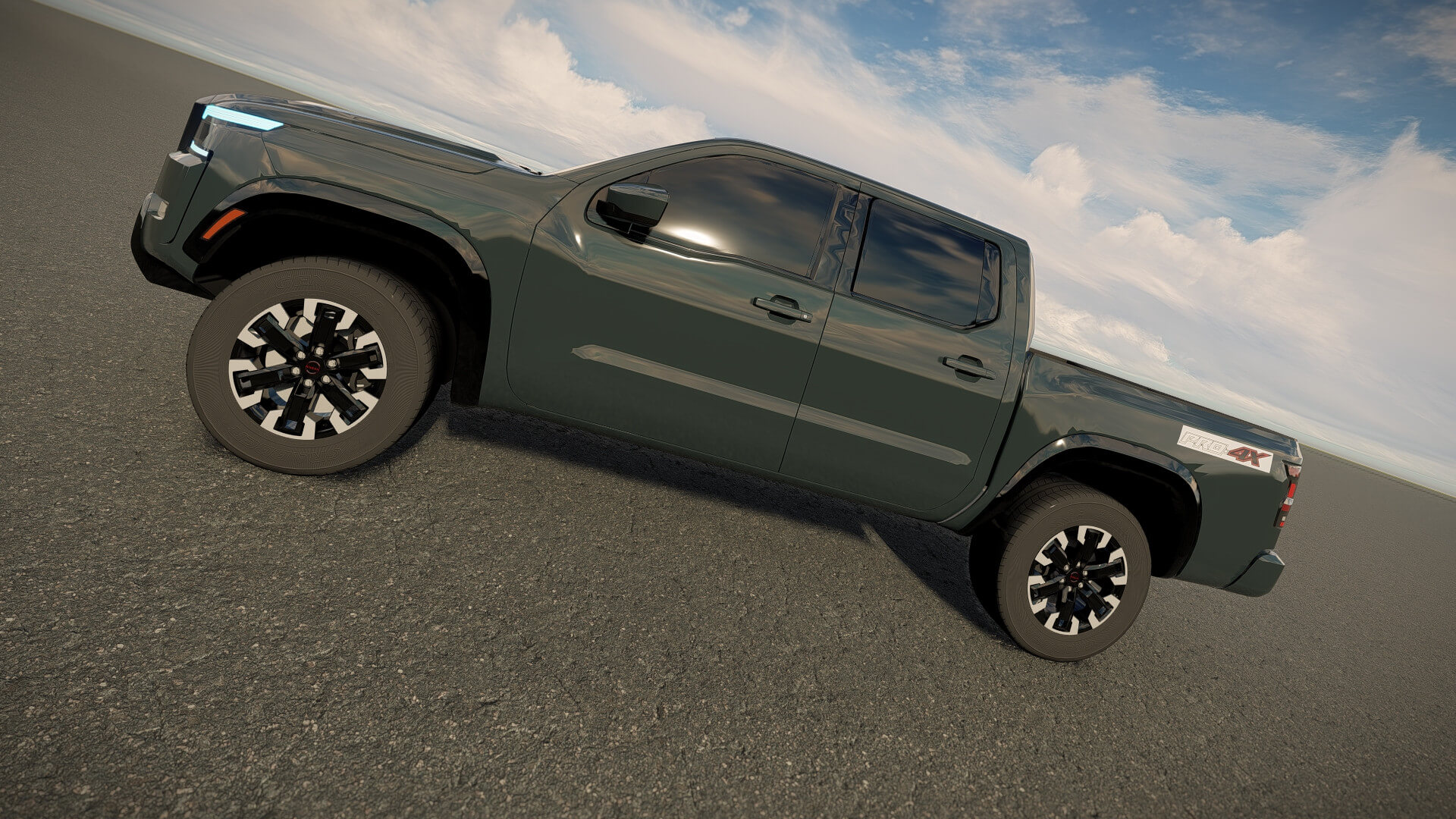 Nissan Frontier 2022 - 3D Model by AlphaGroup
