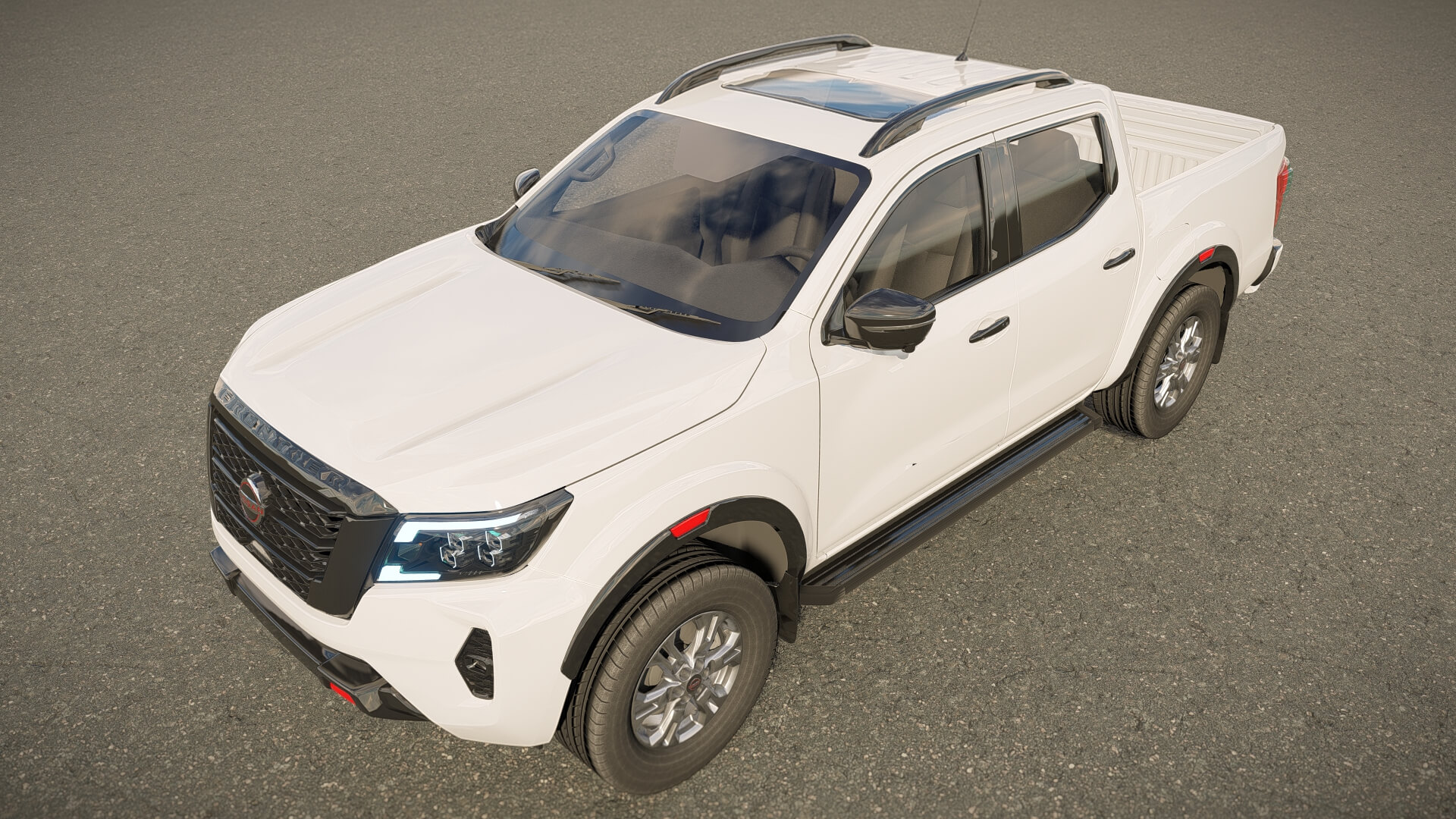 Nissan Frontier 2024 - 3D Model by AlphaGroup