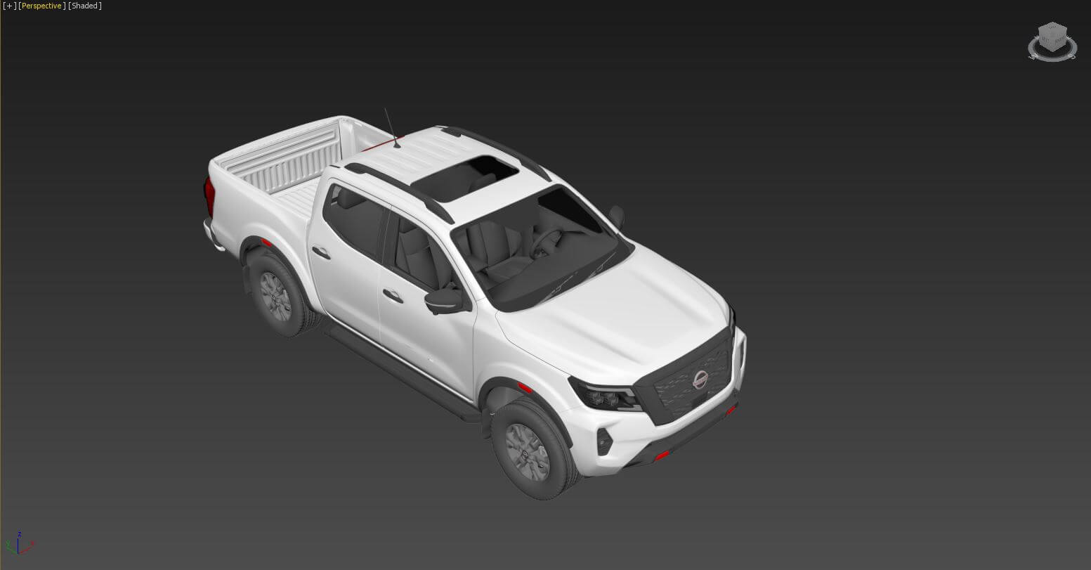 Nissan Frontier 2024 - 3D Model by AlphaGroup