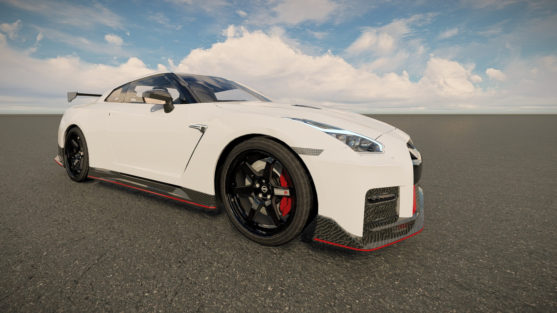Nissan GT-R NISMO 2022 3D Model by AlphaGroup