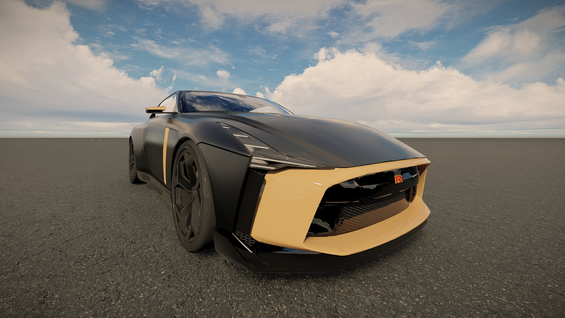 Nissan GT R50 Concept 2020 - 3D Model by AlphaGroup