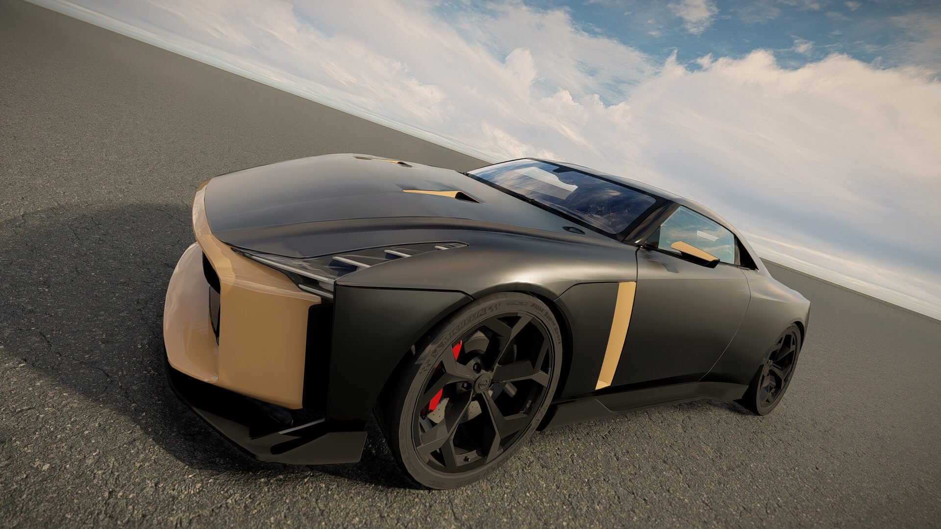 Nissan GT R50 Concept 2020 - 3D Model by AlphaGroup