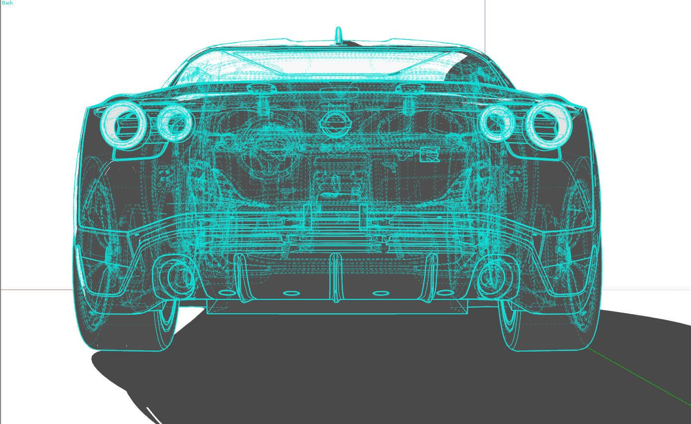 Nissan GT R50 Concept 2020 - 3D Model by AlphaGroup
