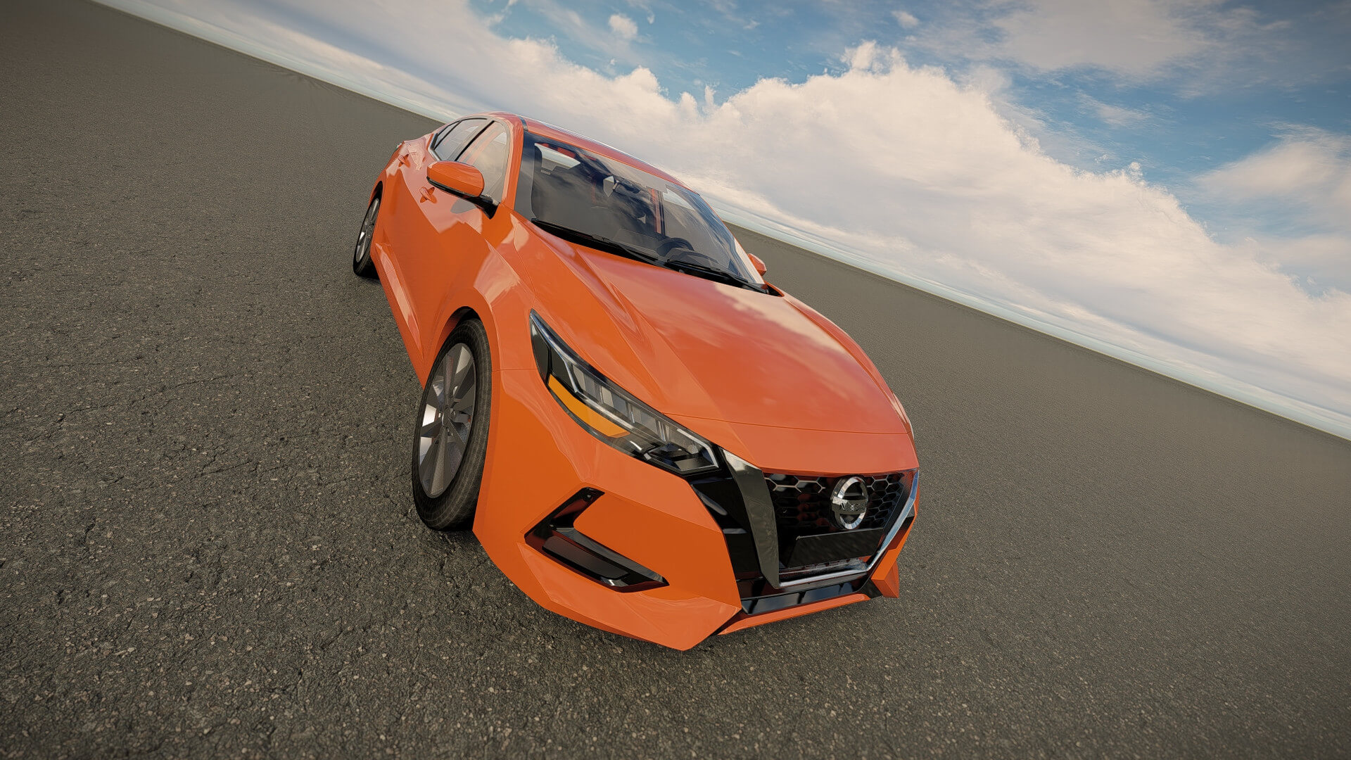 Nissan Sentra 2022 - 3D Model by AlphaGroup