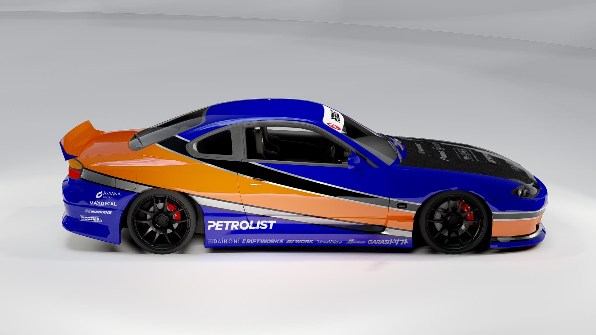 Nissan Silvia S15 Tokyo Drift - 3D Model by AlphaGroup