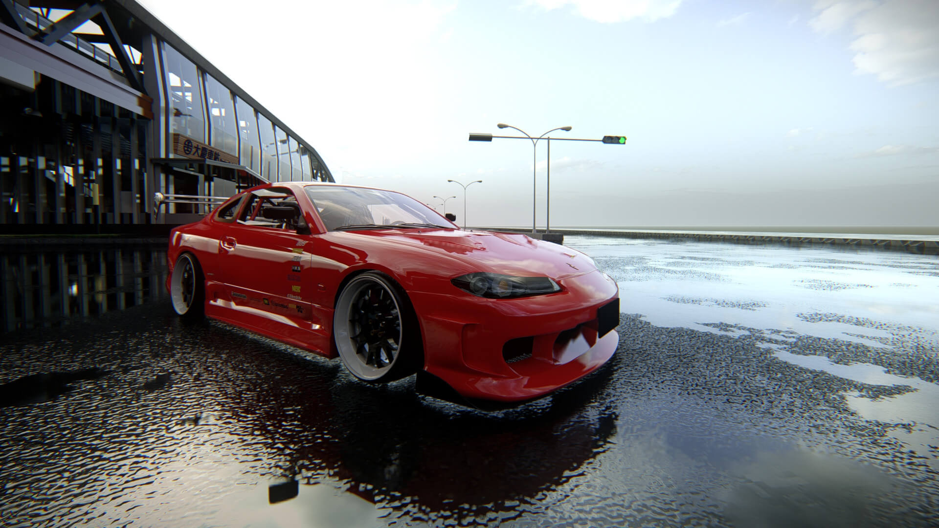 Nissan Silvia s14 Tuned - 3D Model by AlphaGroup