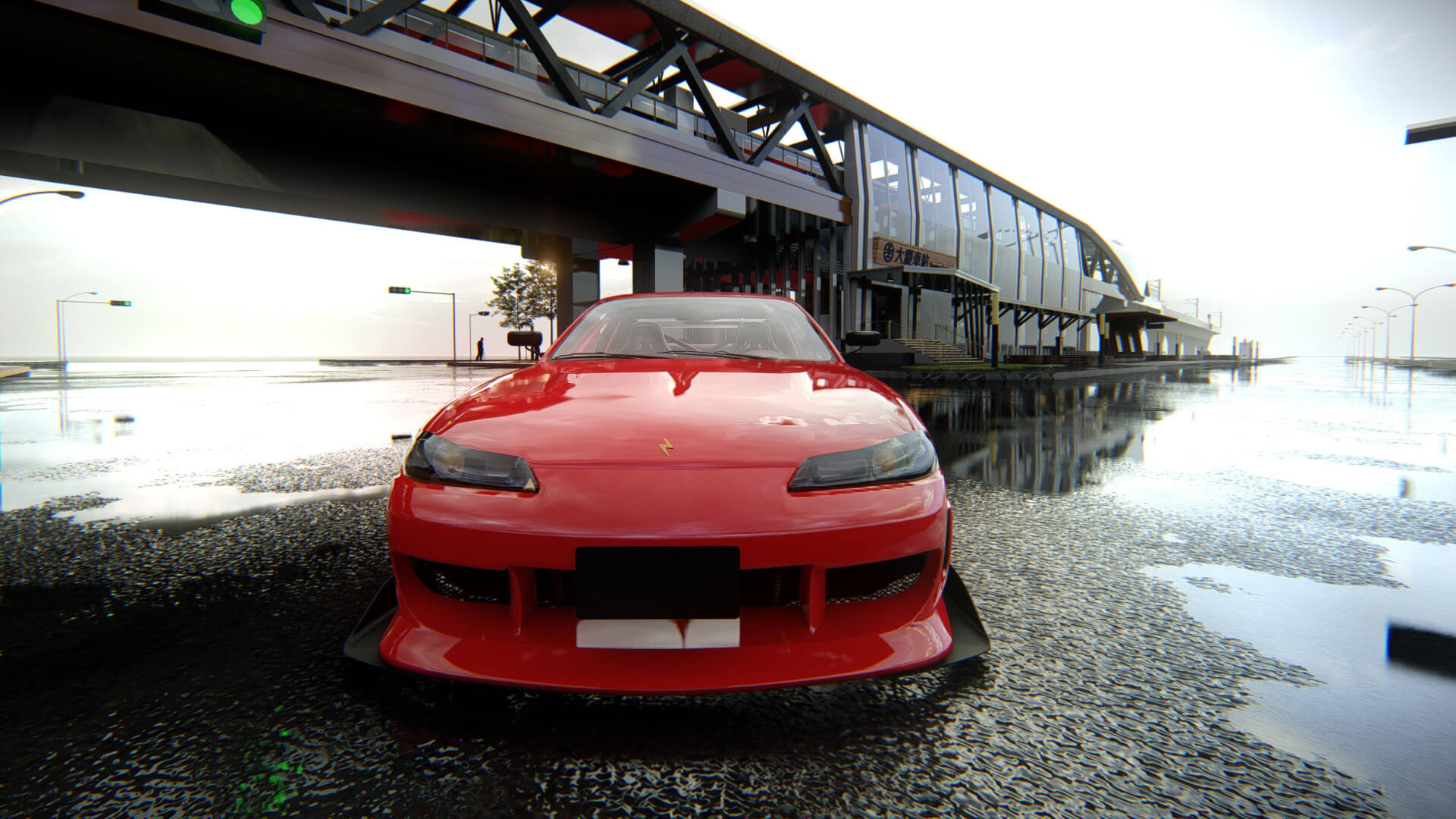 Nissan Silvia s14 Tuned - 3D Model by AlphaGroup