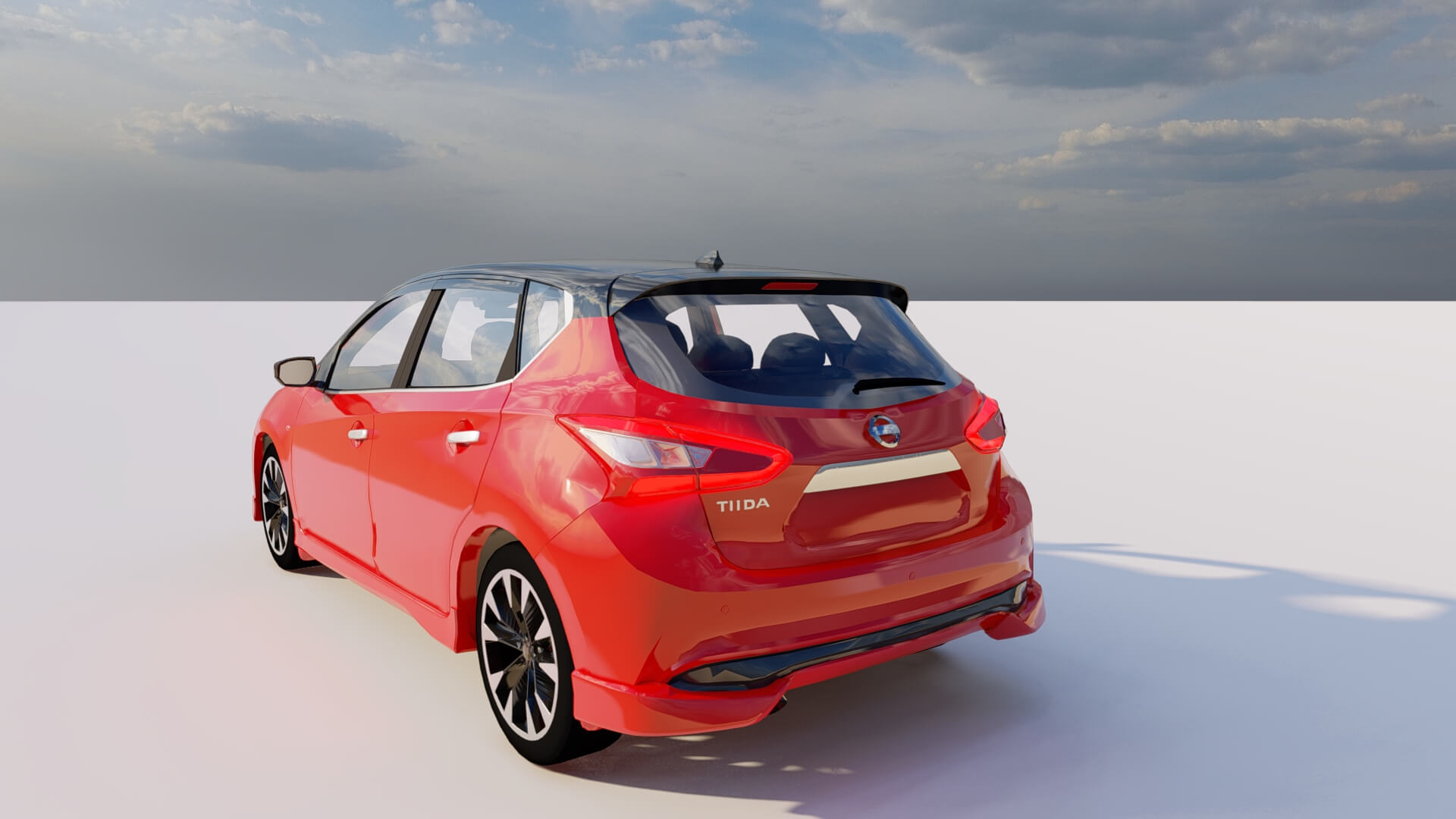 Nissan Tiida 2023 - 3D Model by AlphaGroup