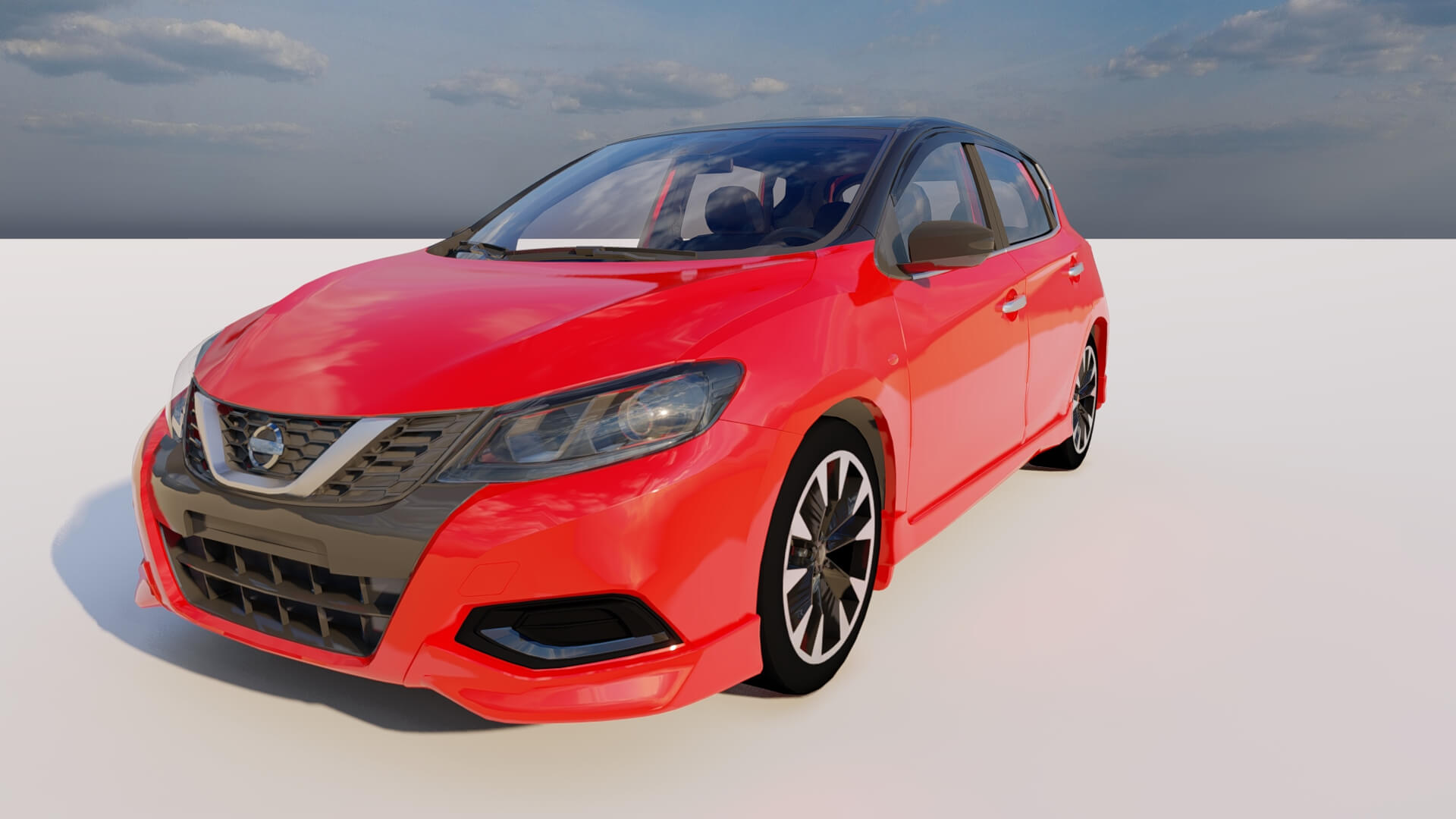 Nissan Tiida 2023 - 3D Model by AlphaGroup