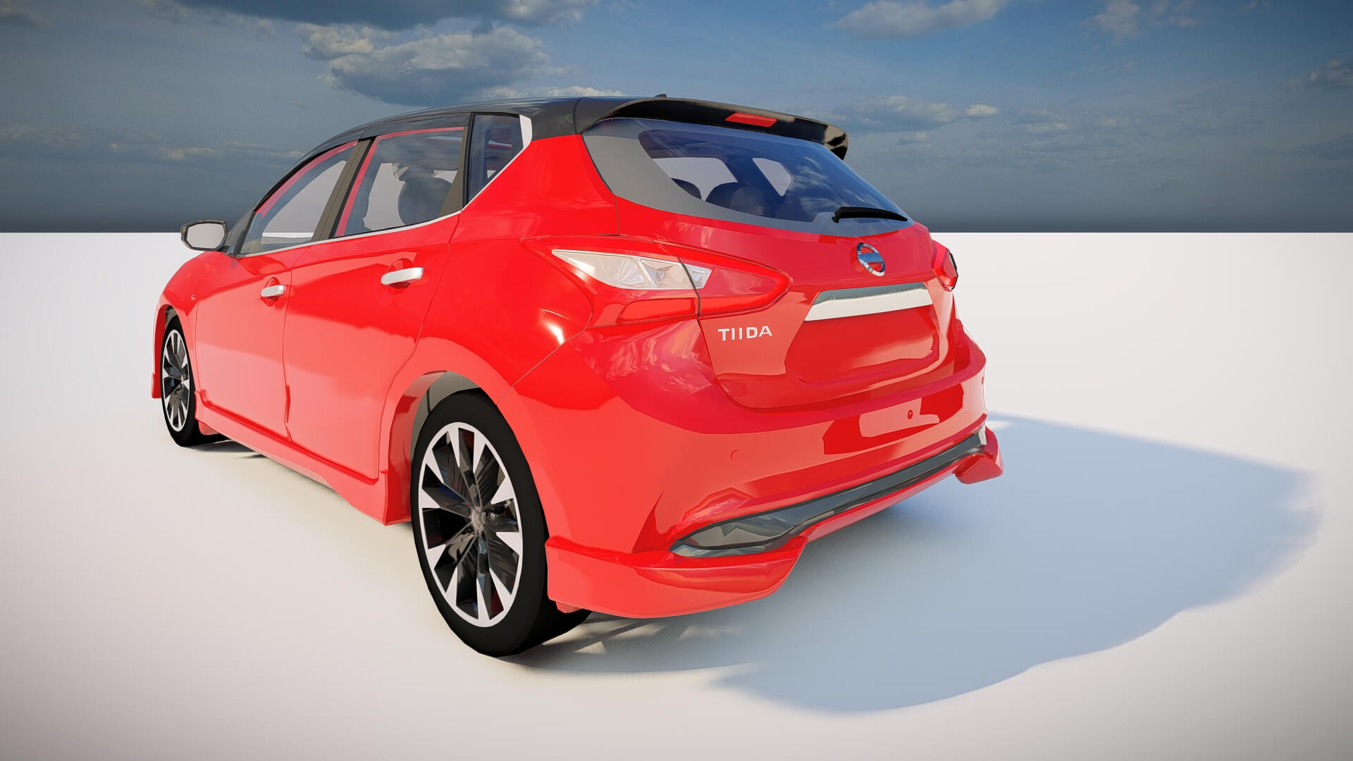 Nissan Tiida 2023 - 3D Model by AlphaGroup