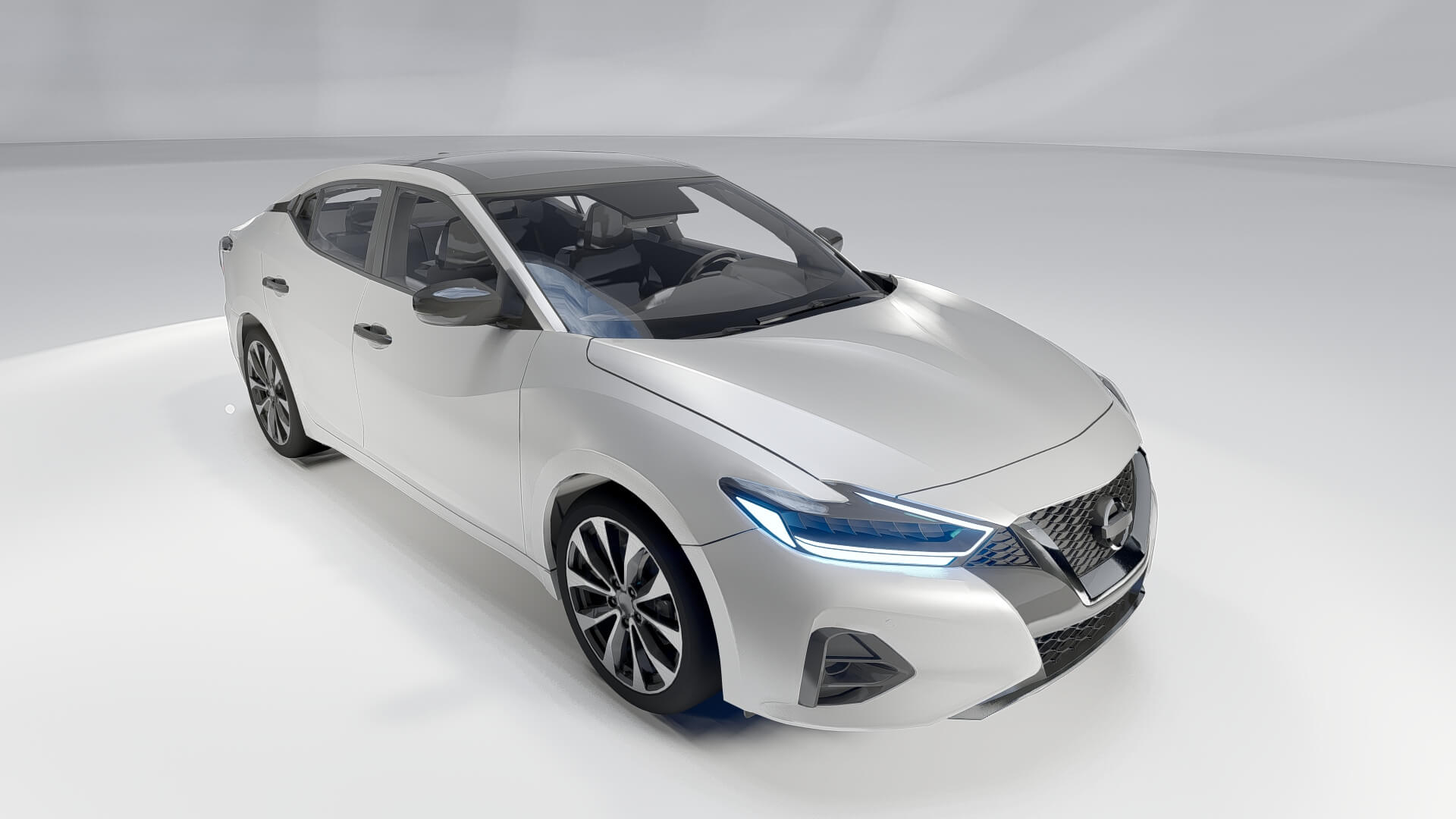 Nissan Maxima Platinum - 3D Model by AlphaGroup