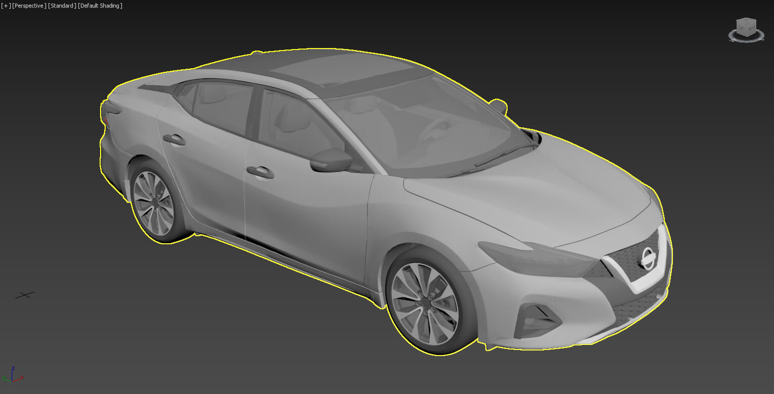 Nissan Maxima Platinum - 3D Model by AlphaGroup