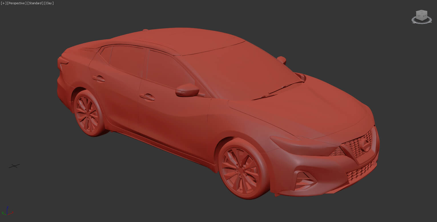 Nissan Maxima Platinum - 3D Model by AlphaGroup