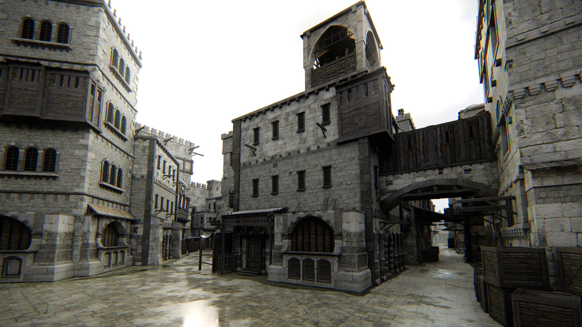 Old Citadel Fortress - 3D Model by AlphaGroup