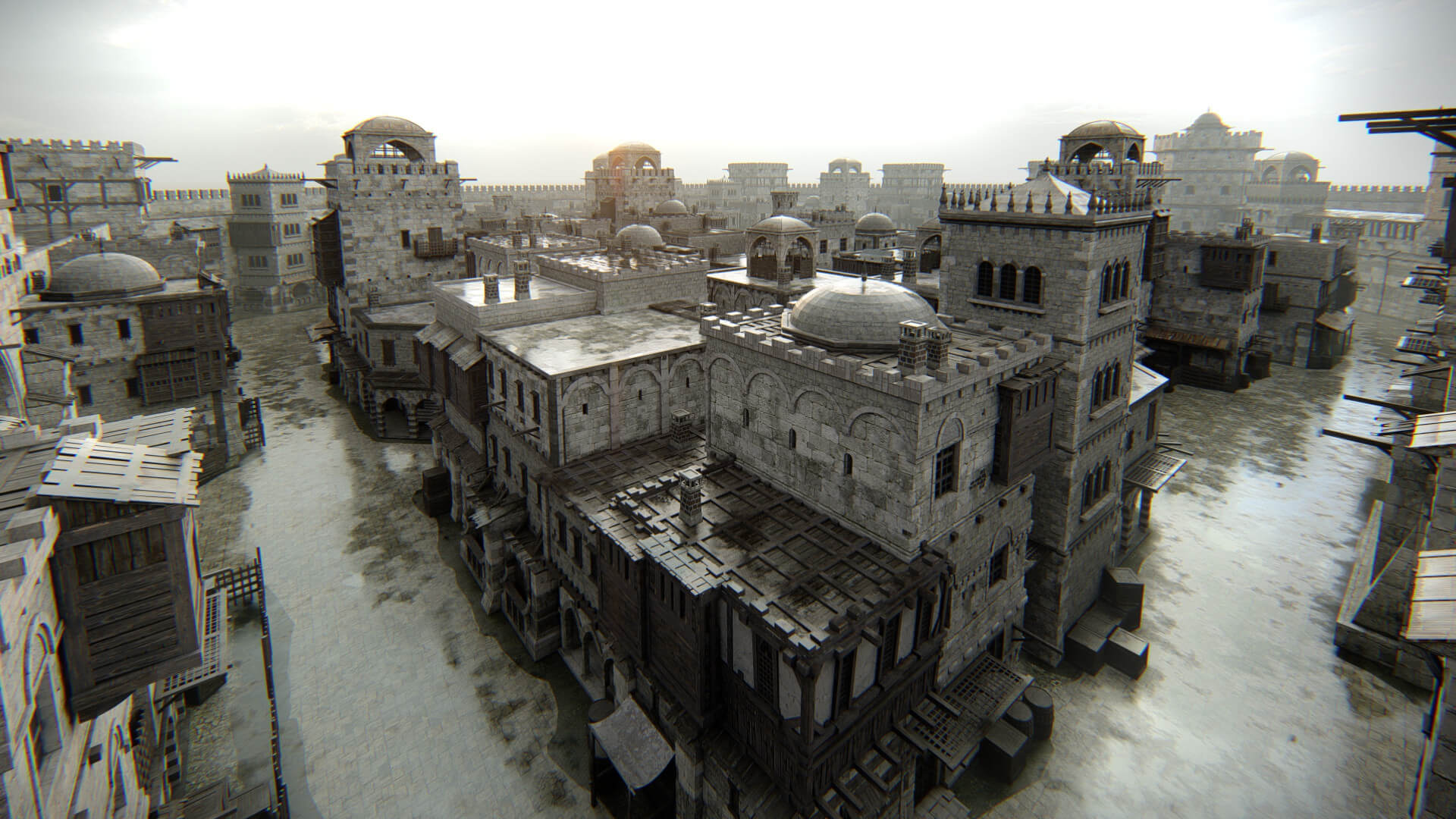 Old Citadel Fortress - 3D Model by AlphaGroup