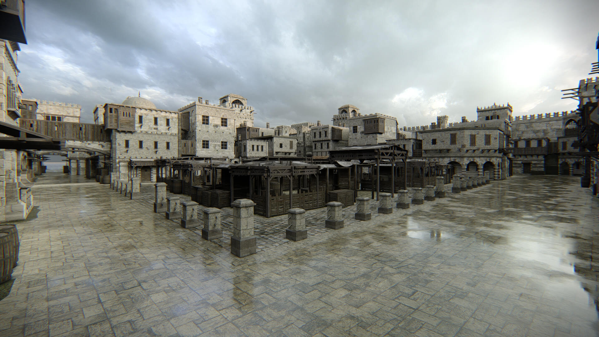 Old Citadel Fortress - 3D Model by AlphaGroup