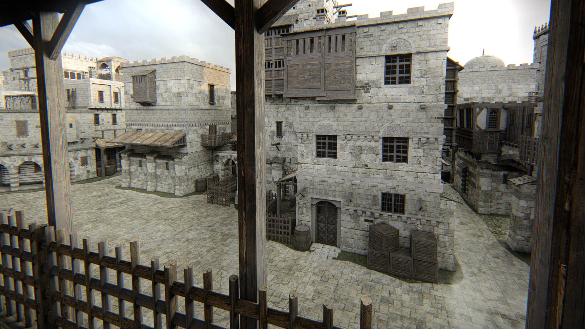 Old Citadel Fortress - 3D Model by AlphaGroup
