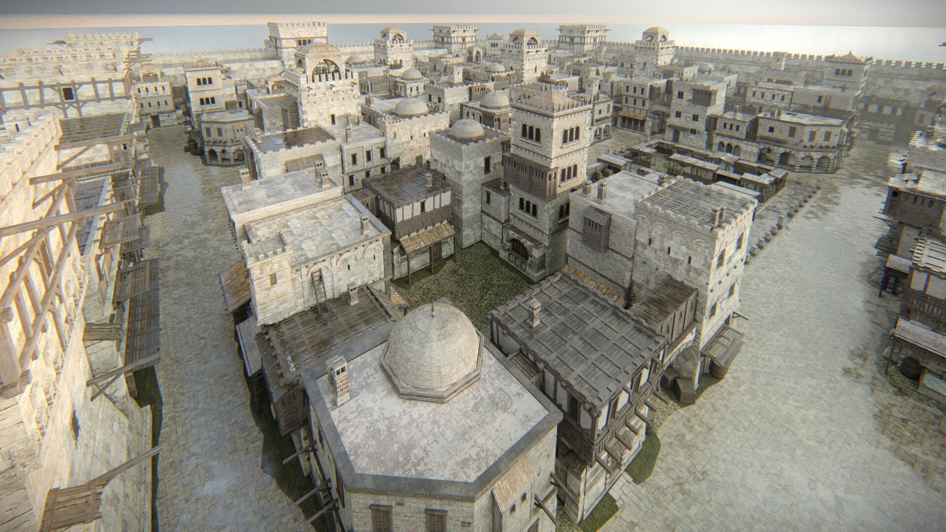 Old Citadel Fortress - 3D Model by AlphaGroup