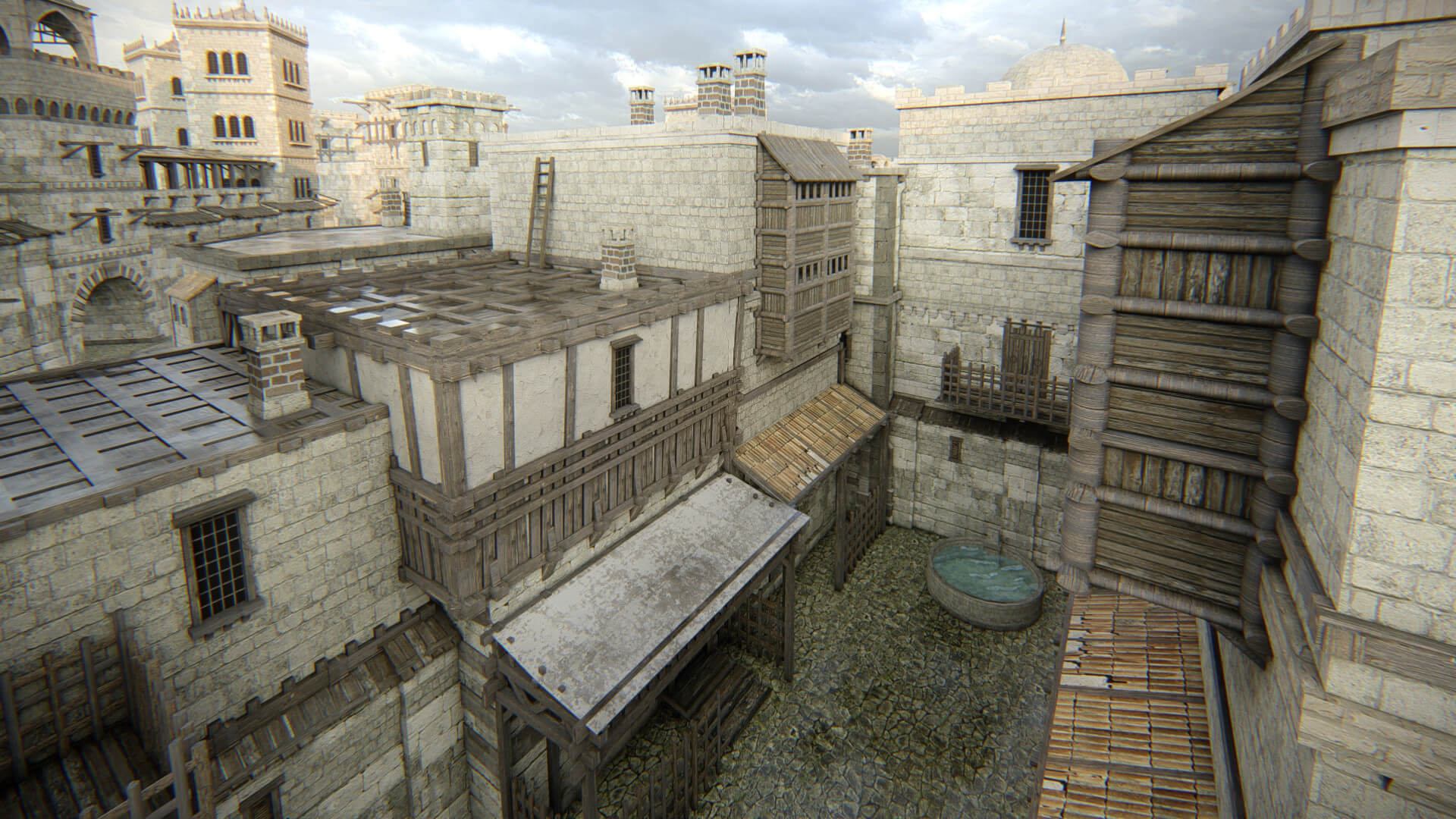 Old Citadel Fortress - 3D Model by AlphaGroup