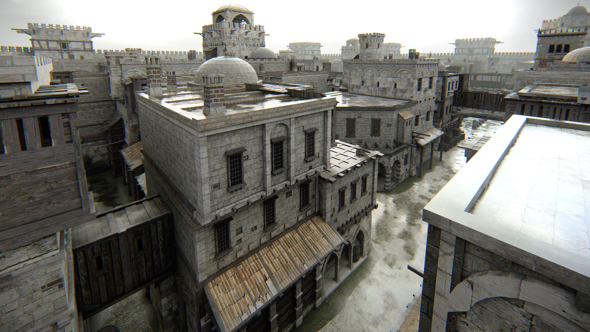 Old Citadel Fortress - 3D Model by AlphaGroup