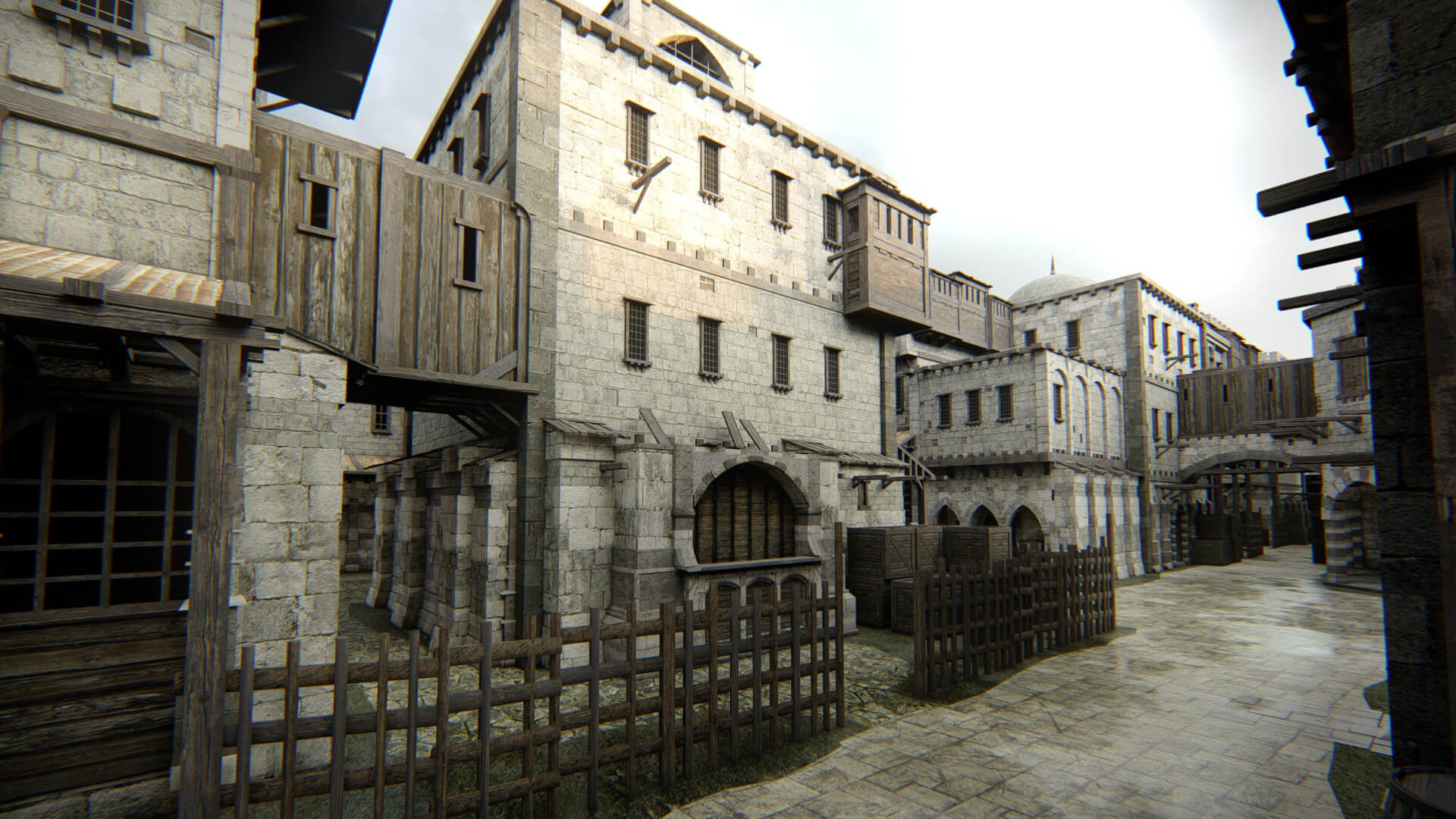 Old Citadel Fortress - 3D Model by AlphaGroup