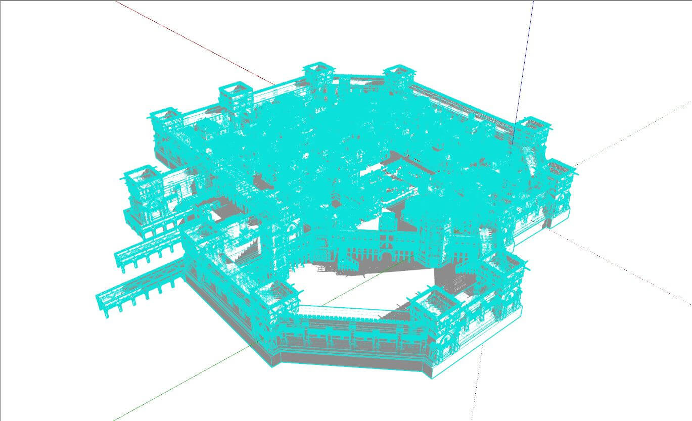 Old Citadel Fortress - 3D Model by AlphaGroup