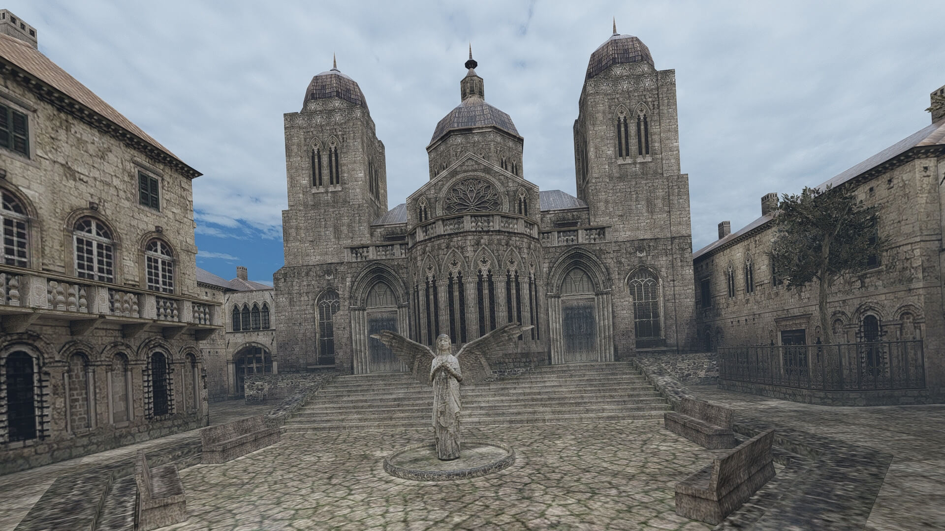 Old German Town - 3D Model by AlphaGroup