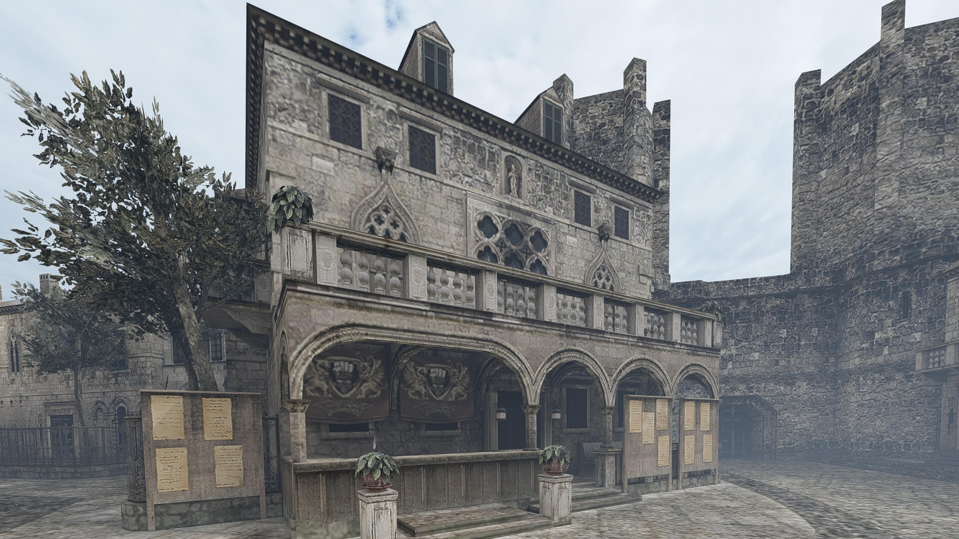 Old German Town - 3D Model by AlphaGroup
