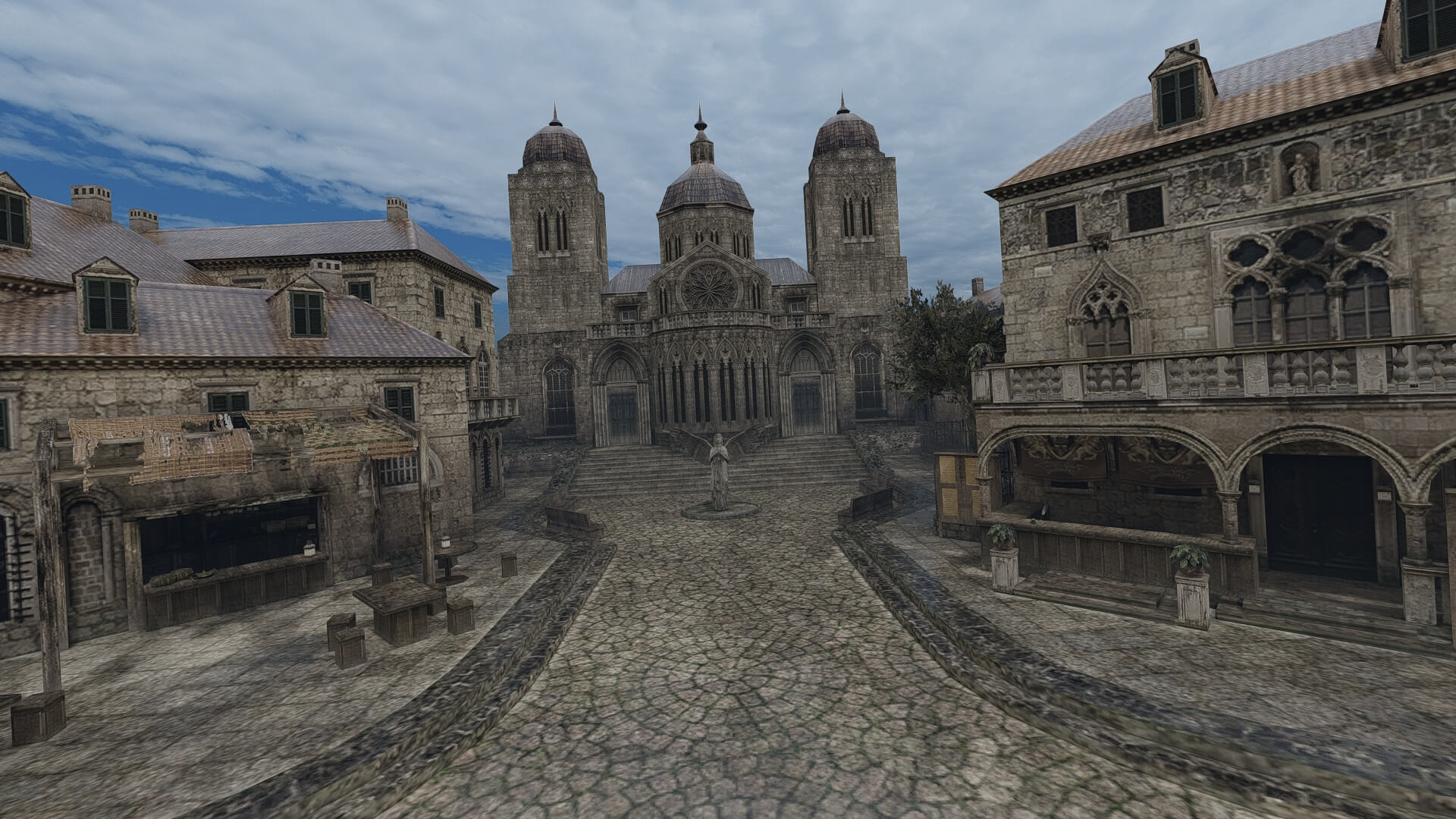 Old German Town - 3D Model by AlphaGroup