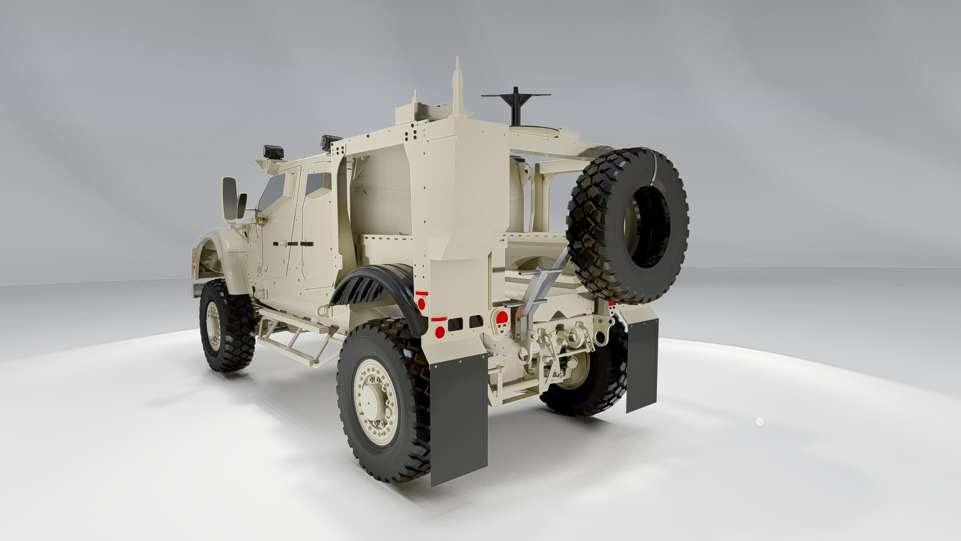 Oshkosh M-ATV 3D Model by AlphaGroup