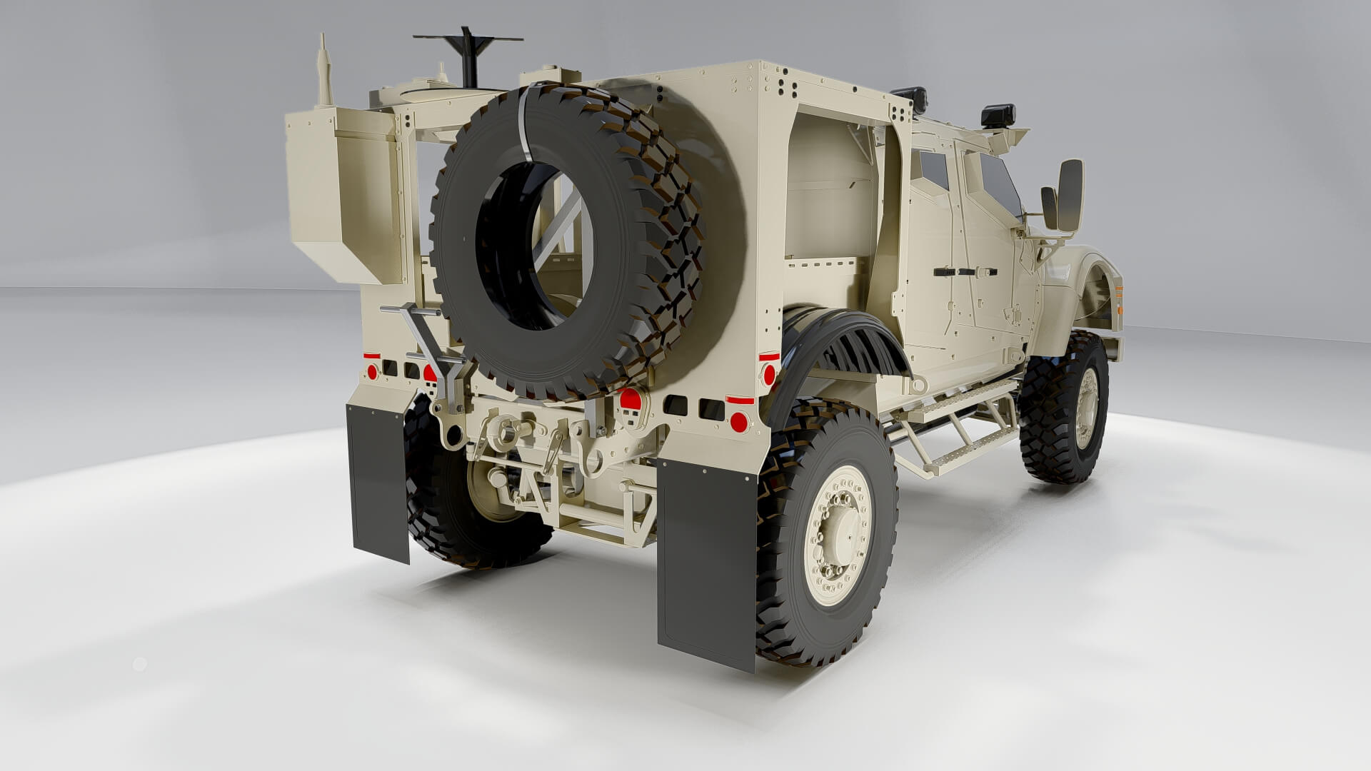 Oshkosh M-ATV 3D Model by AlphaGroup