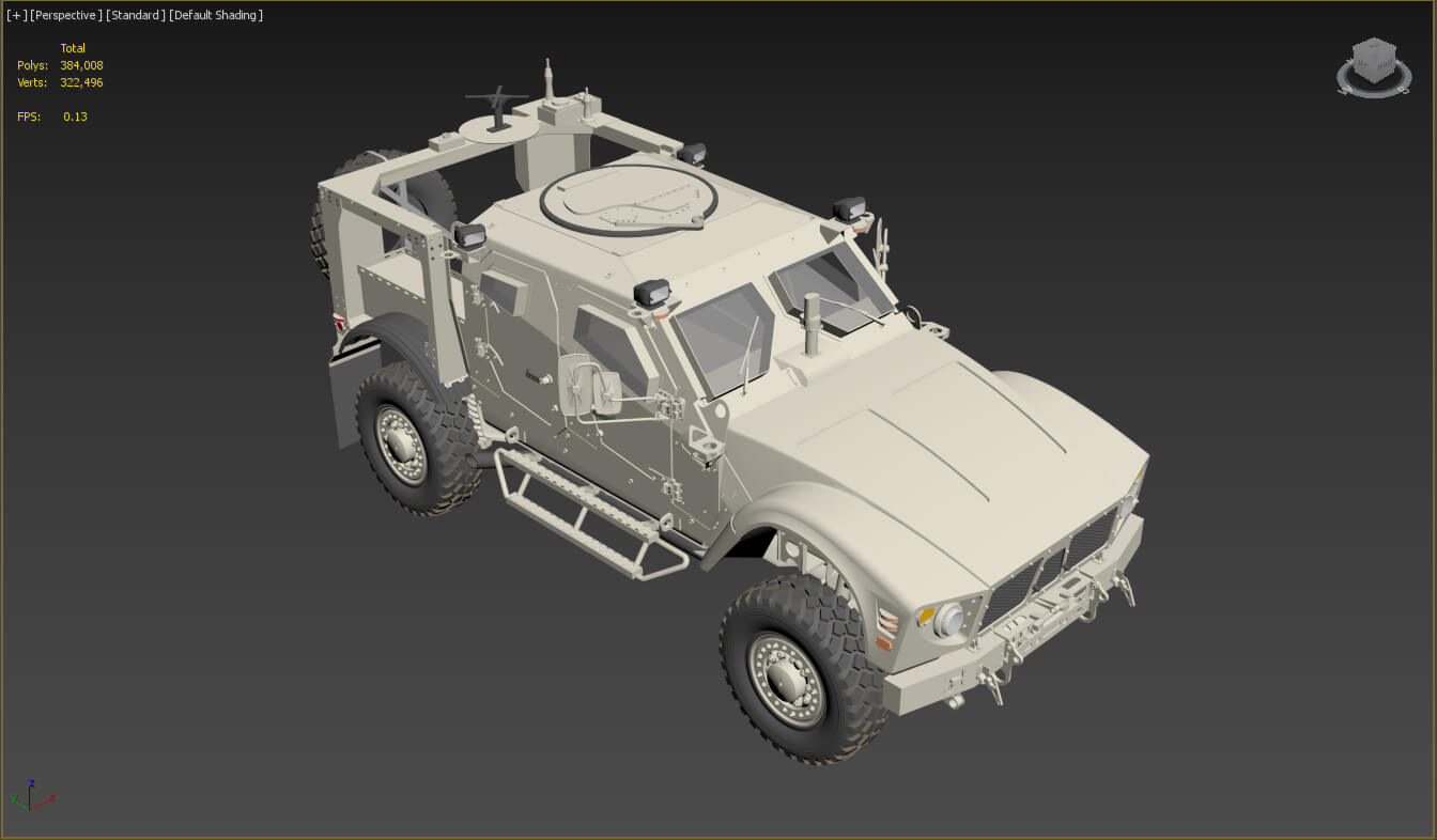 Oshkosh M-ATV 3D Model by AlphaGroup