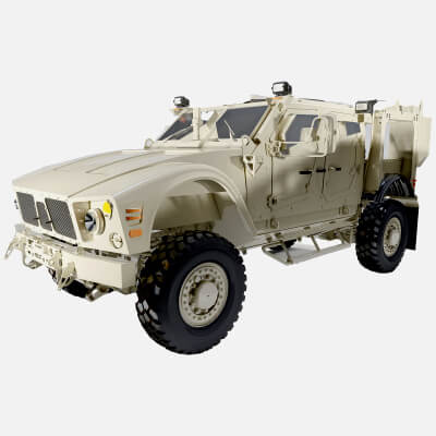 Oshkosh M-ATV 3D Model by AlphaGroup