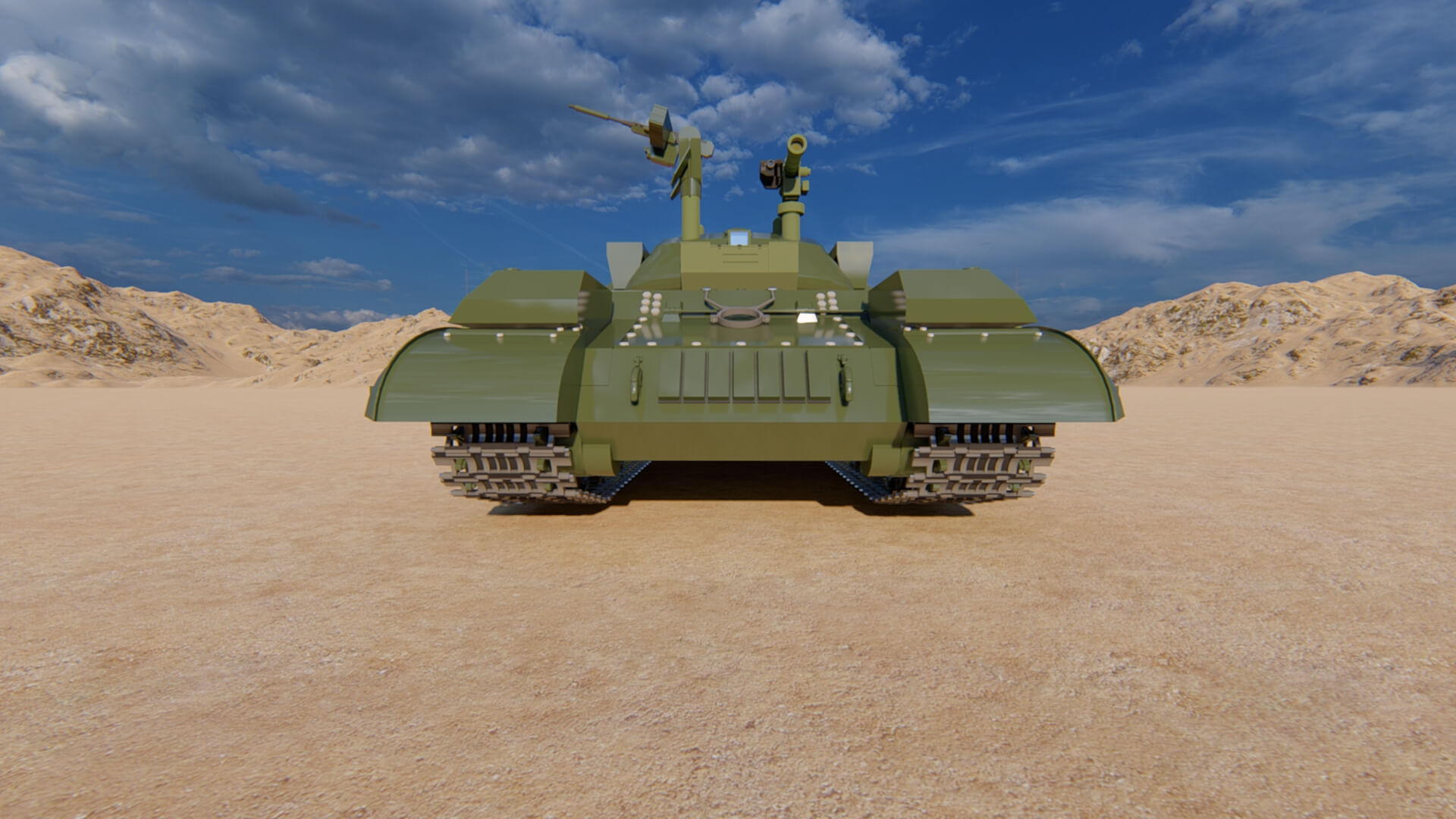 Panzer Tank army - 3D Model by AlphaGroup