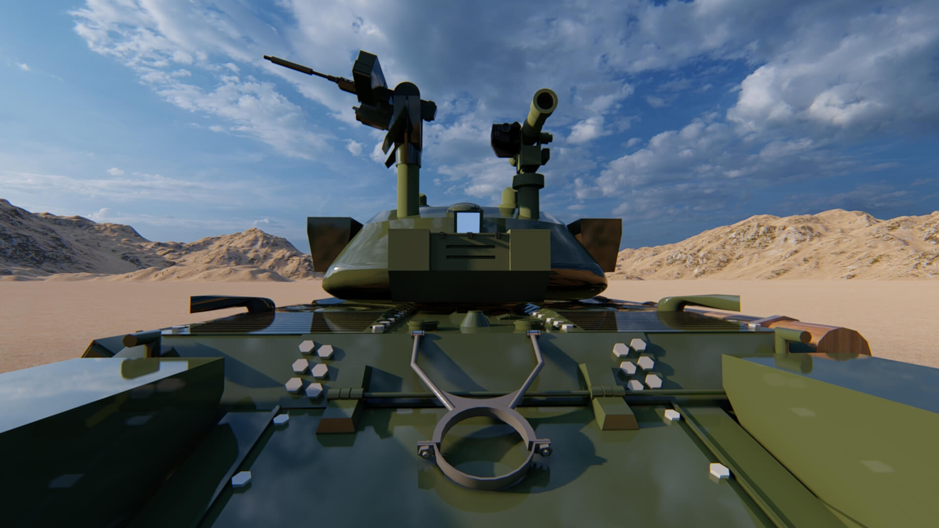 Panzer Tank army - 3D Model by AlphaGroup