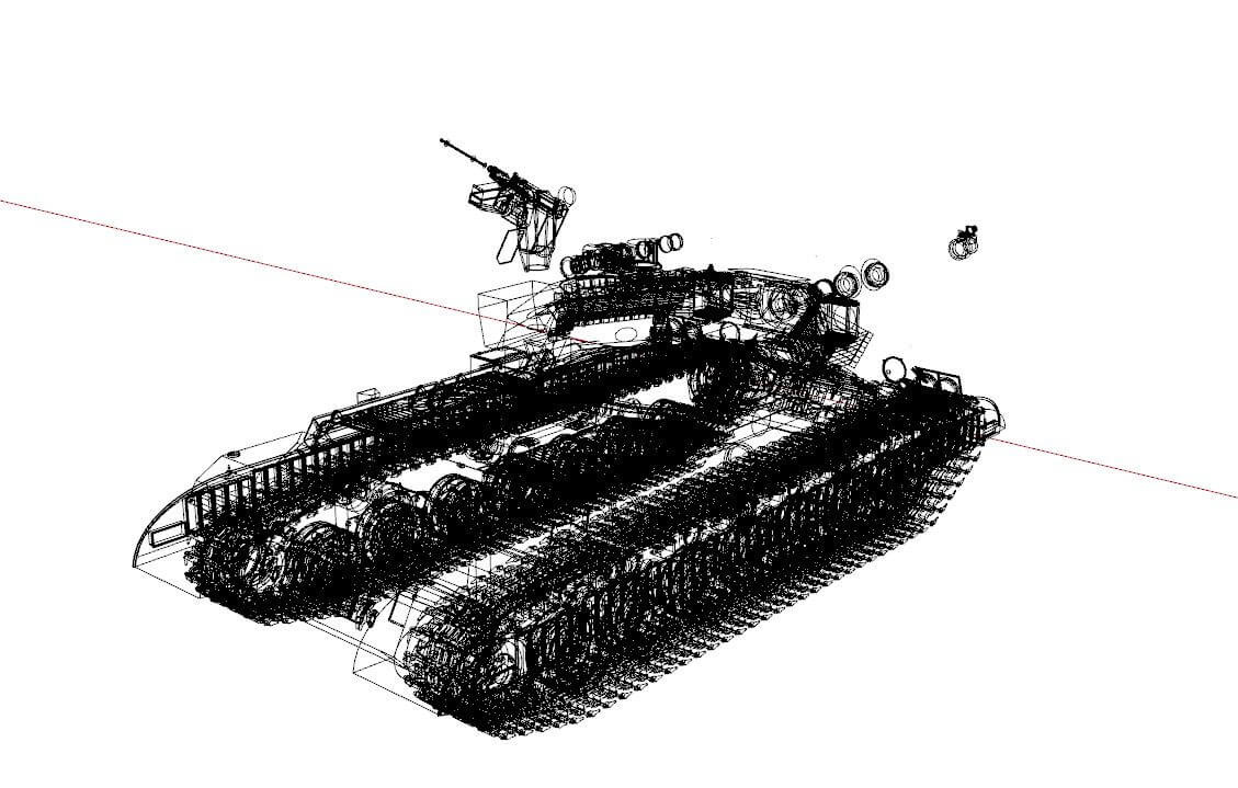 Panzer Tank army - 3D Model by AlphaGroup