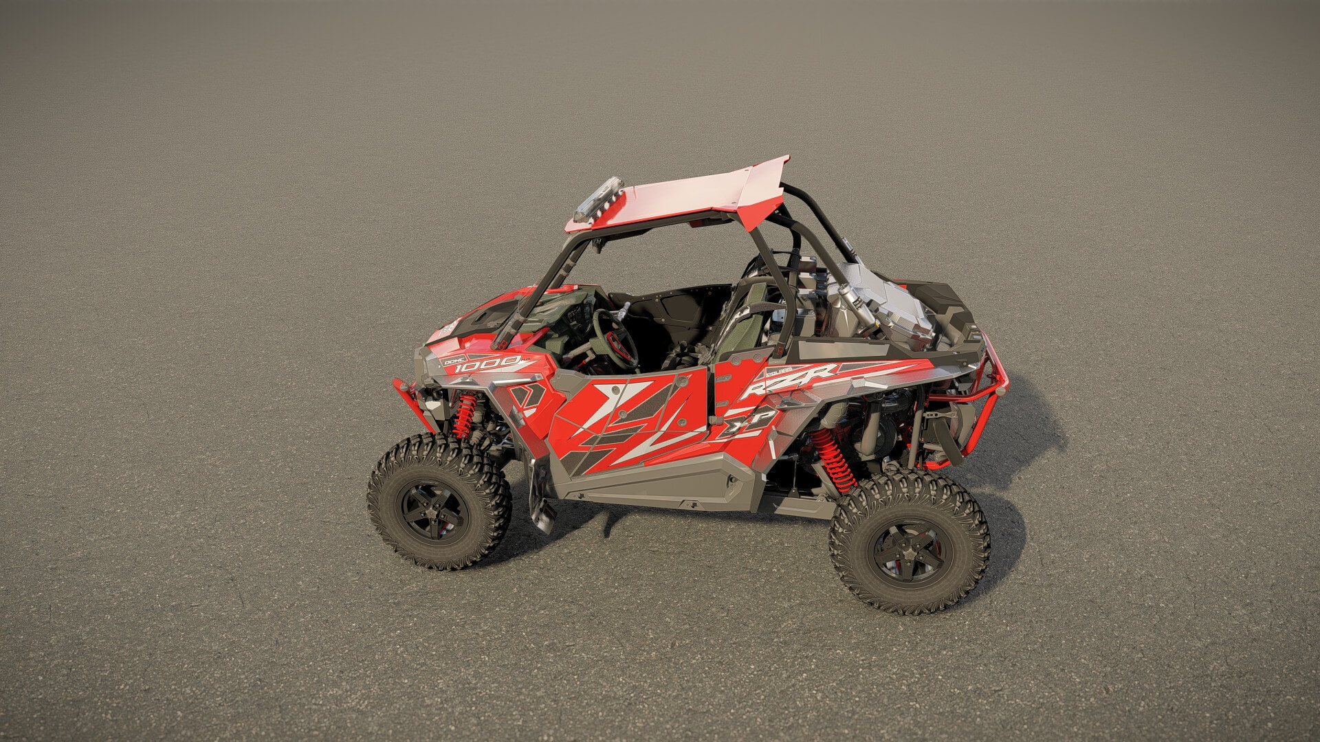 Polaris Rzr Pro Xp - 3D Model by AlphaGroup