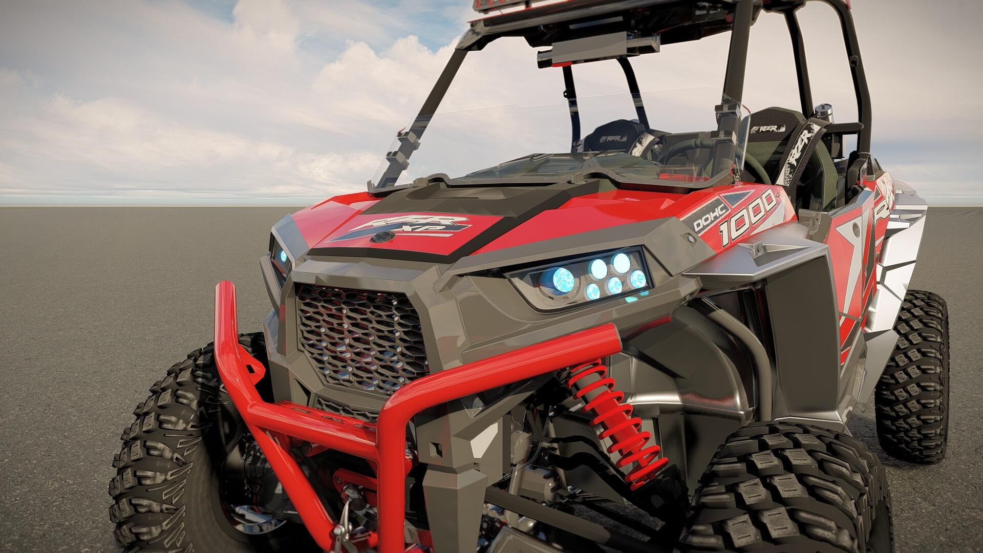 Polaris Rzr Pro Xp - 3D Model by AlphaGroup